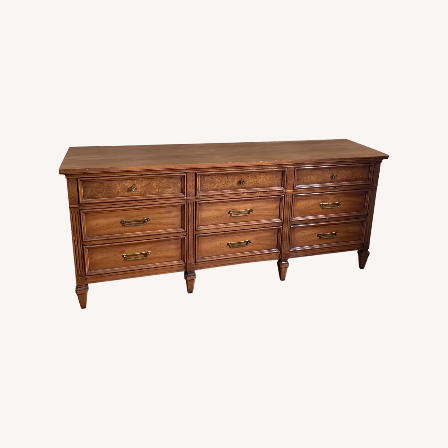 Walnut Dresser - AptDeco