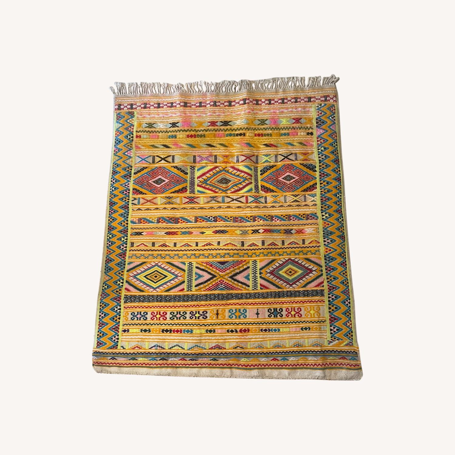 Tiflet Style Handmade Moroccan Rug - AptDeco