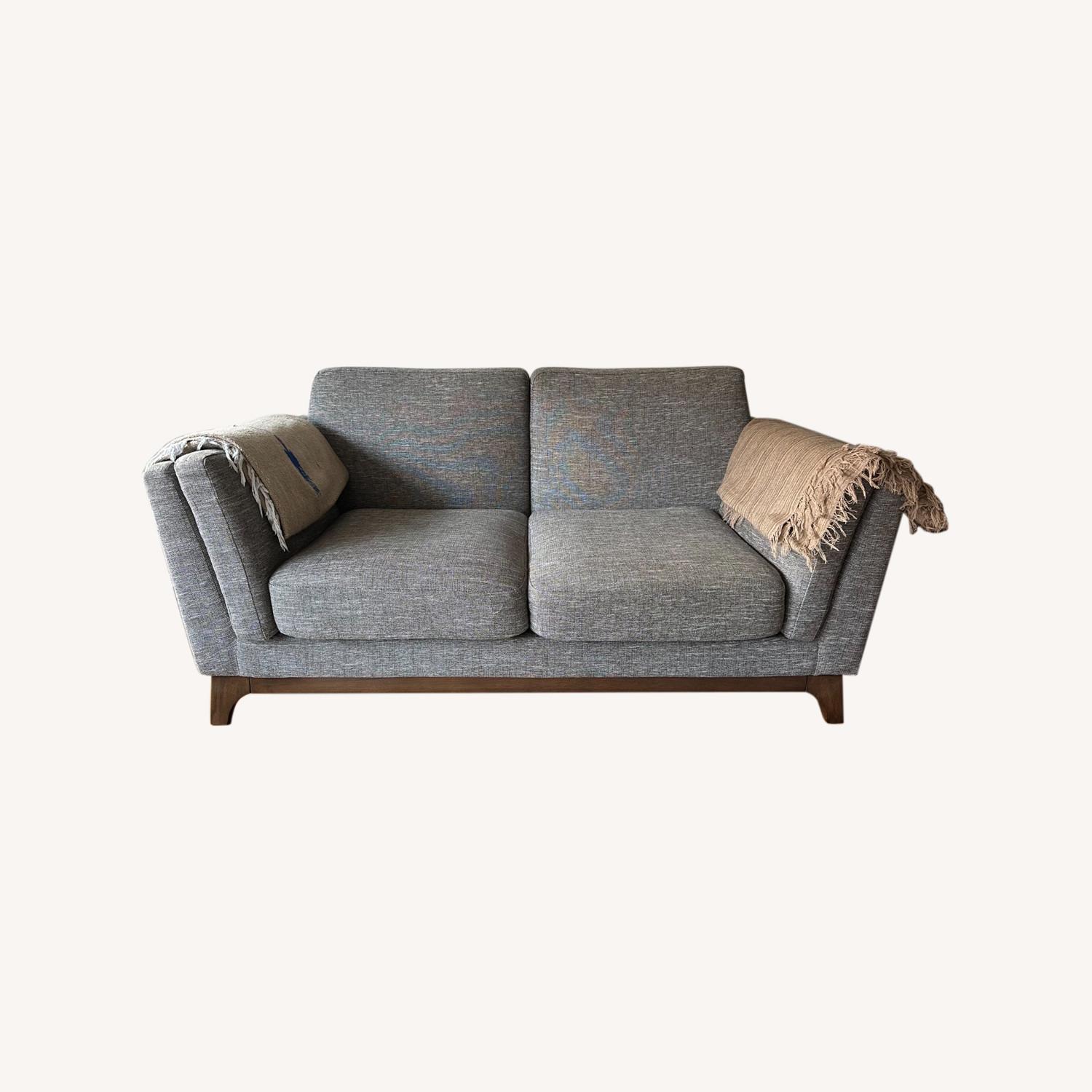 Article Ceni Volcanic Gray Loveseat - AptDeco