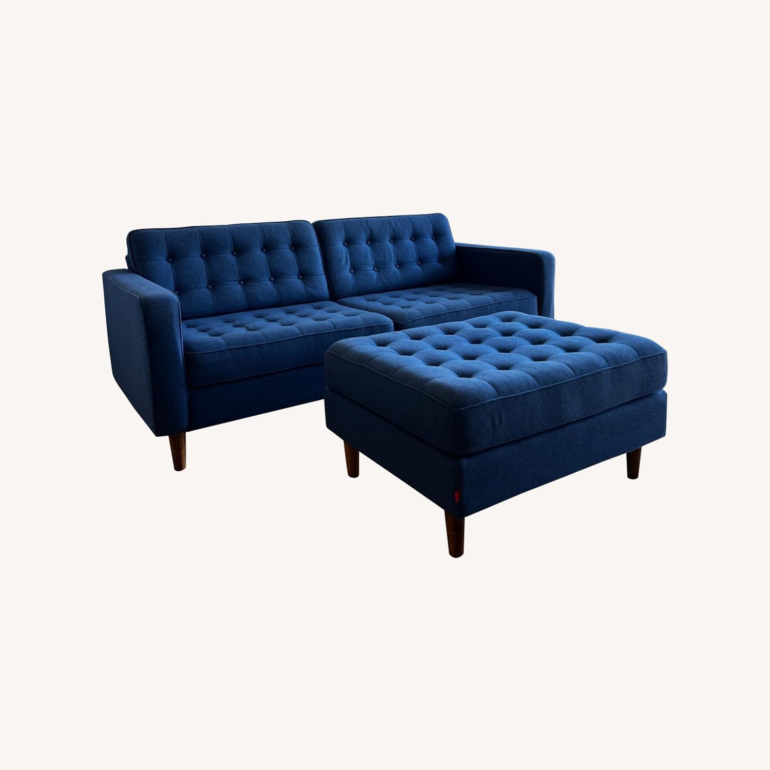 EQ3 Reverie Sofa and Ottoman - AptDeco