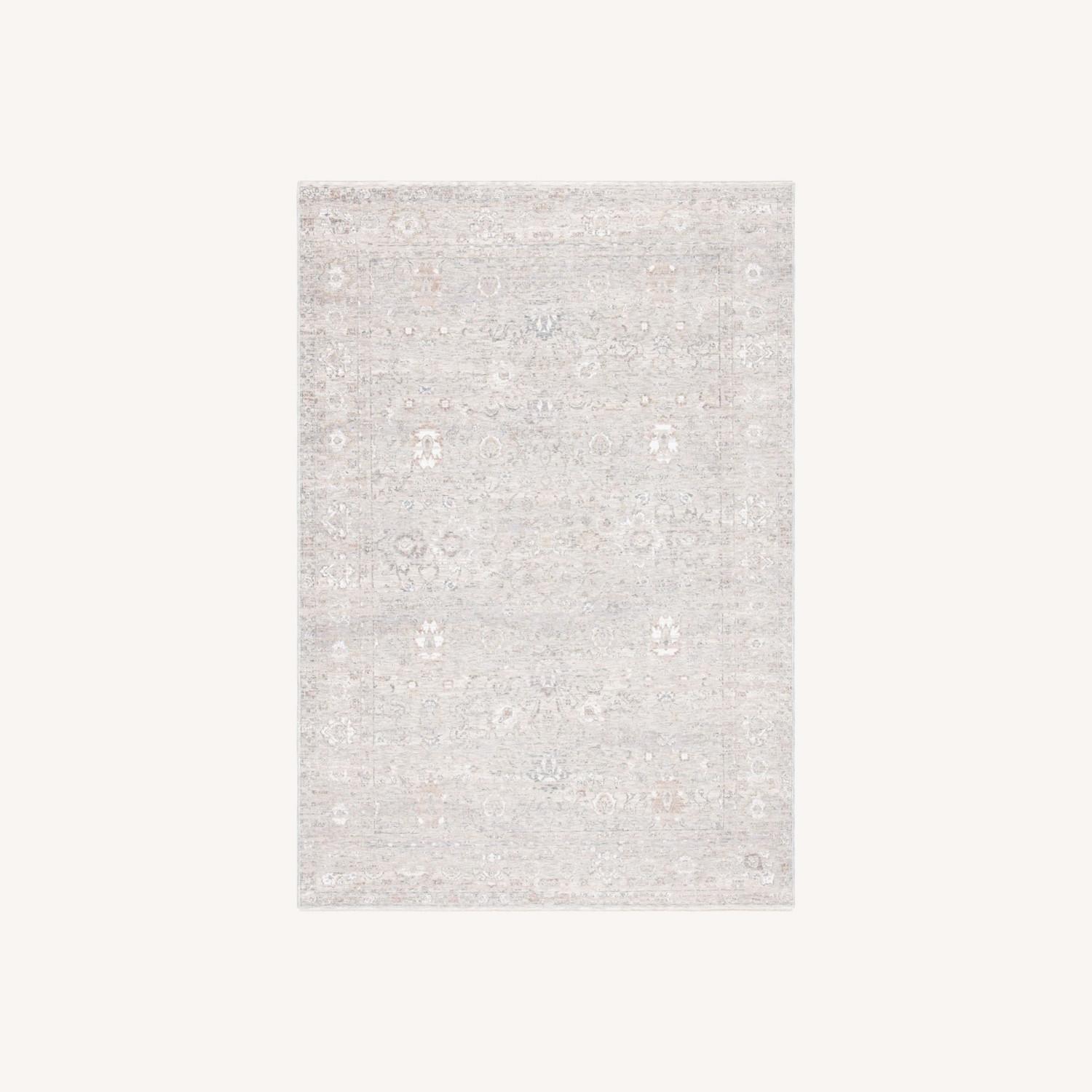 West Elm Faded Flowers Rug - AptDeco
