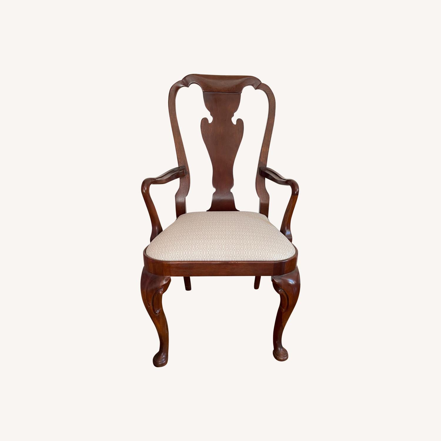 Baker Furniture Queen Anne Dining Chair Set of 4 - AptDeco