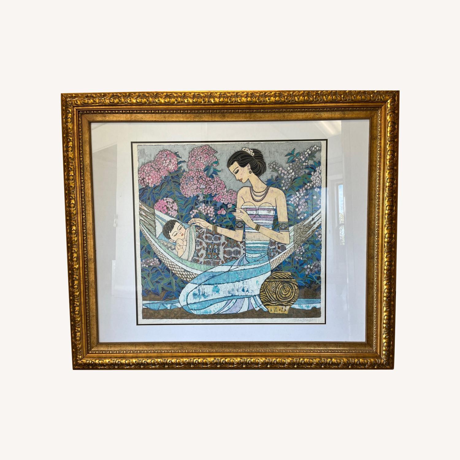 Contemporary Painting in Frame - AptDeco