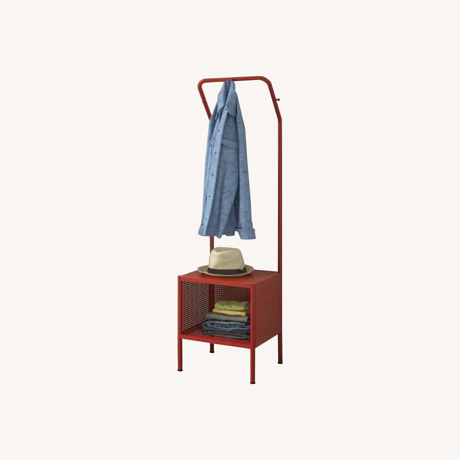 IKEA Red Clothes Rack - AptDeco