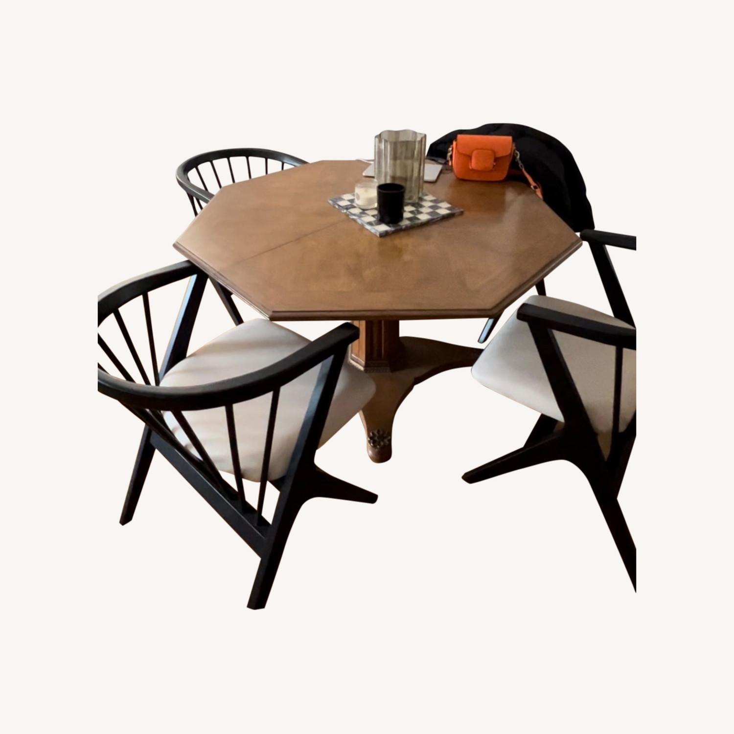 Vintage Octagon Dining Table - AptDeco