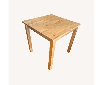 IKEA Table Square Pine - AptDeco