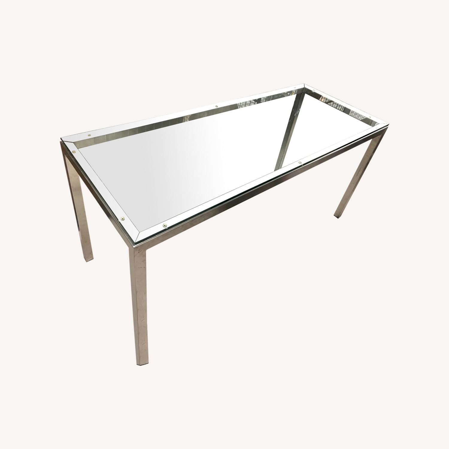 Room and Board Portica Glass Table - Seats 4 - AptDeco