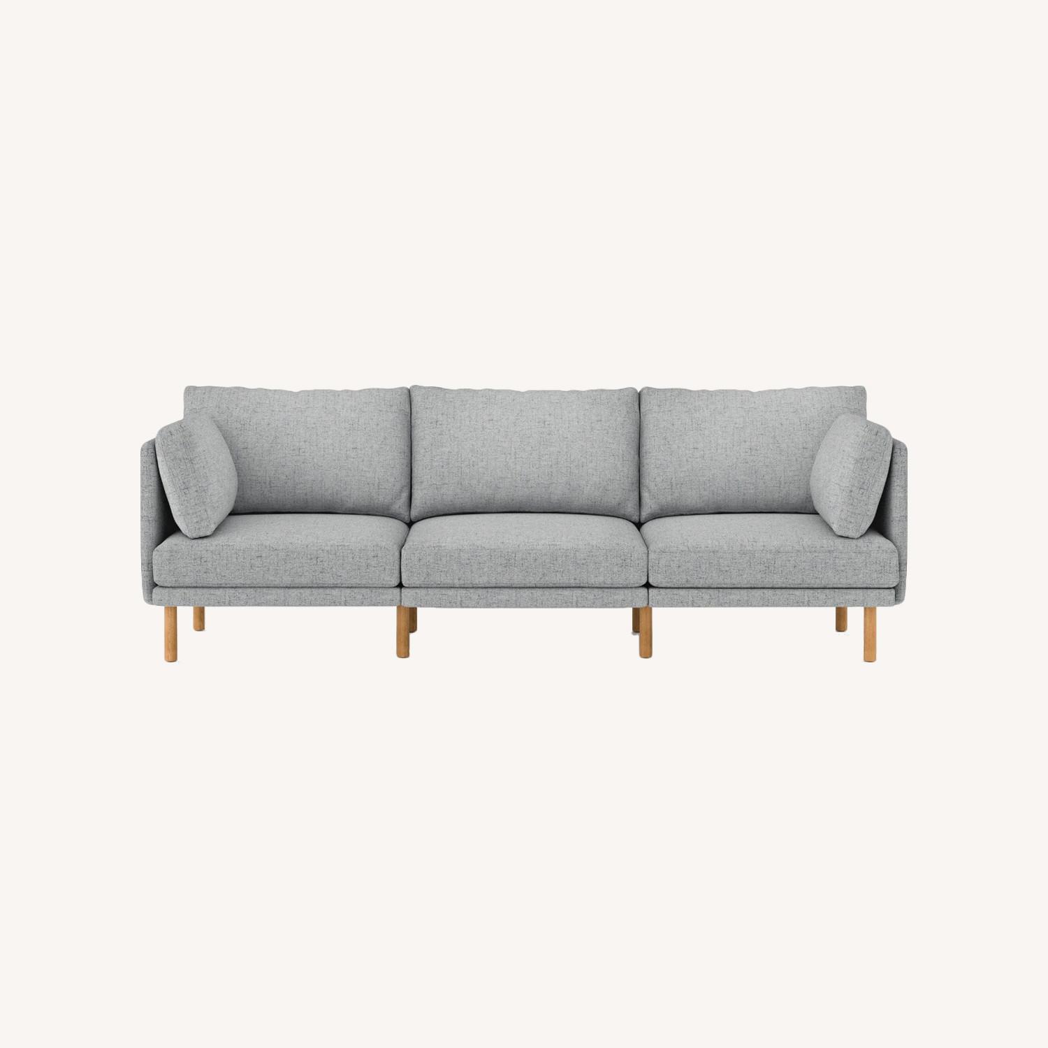 Burrow The Field 3-Piece Sofa in Fog - AptDeco