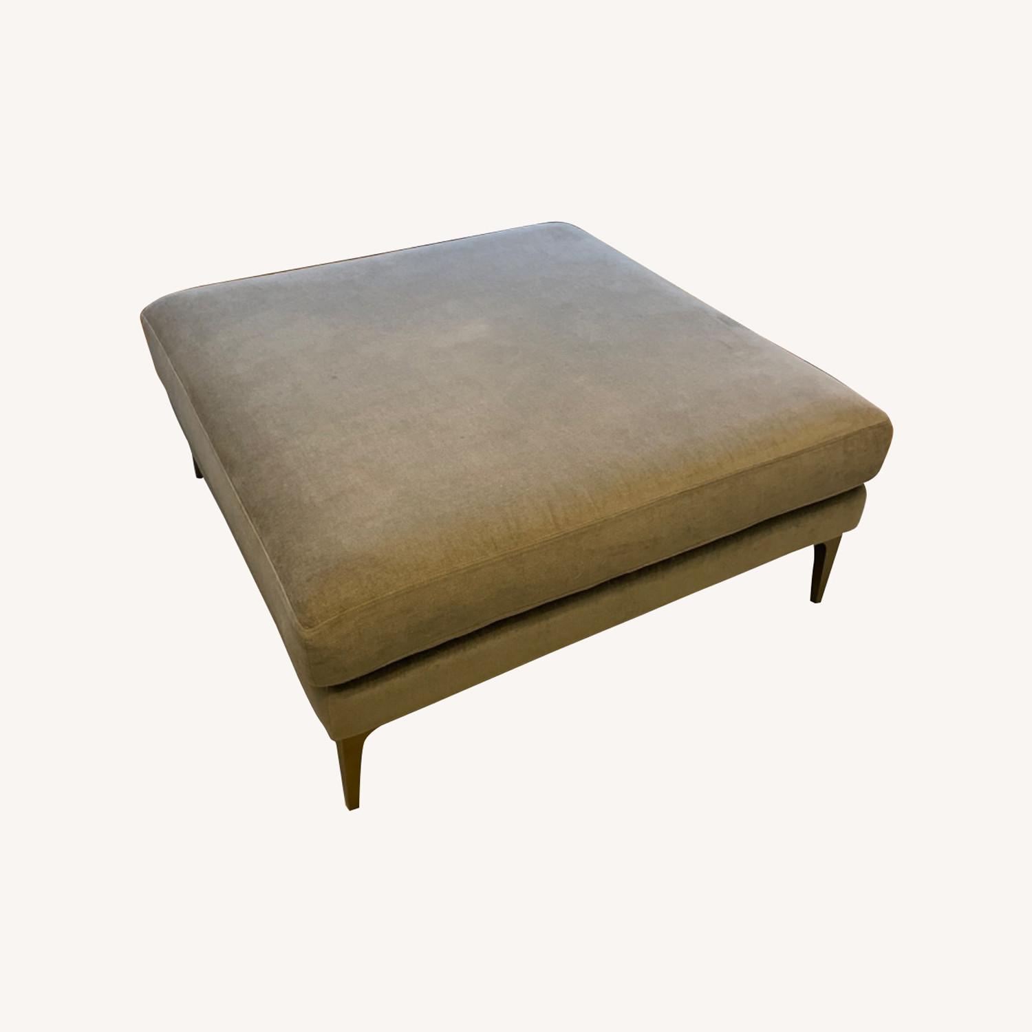 West Elm Andes Ottoman - AptDeco
