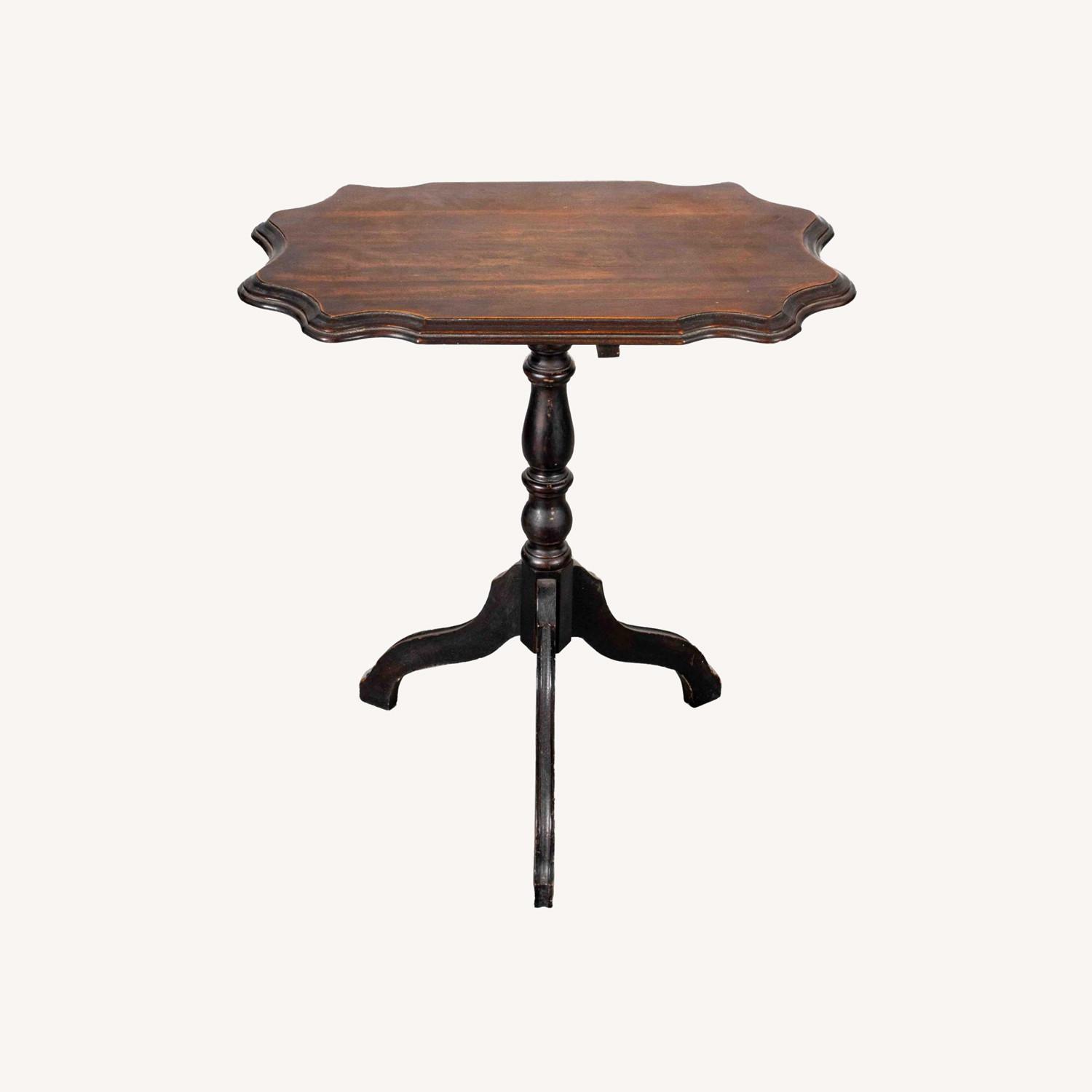English Manner Tilt Top Tea Table - AptDeco