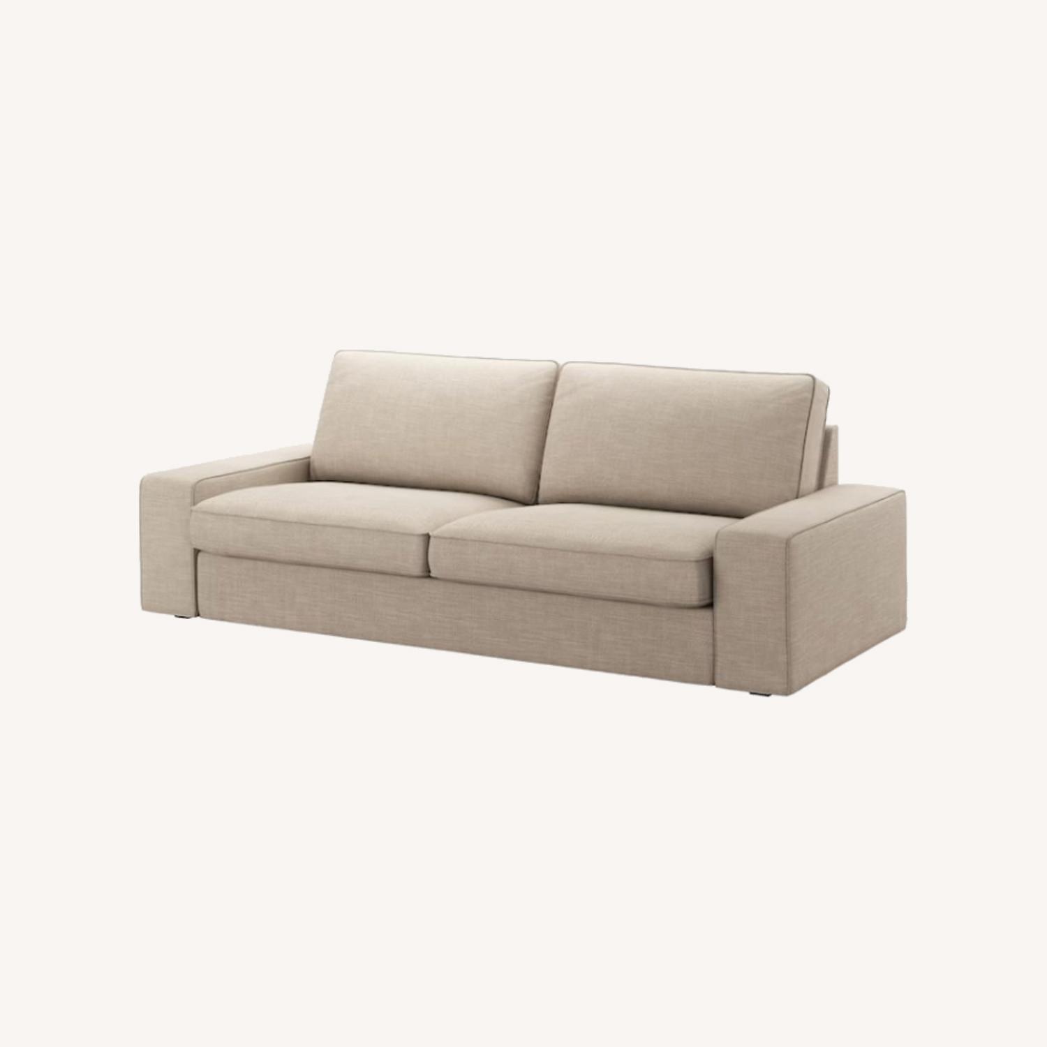 IKEA Beige KIVIK Couch - AptDeco
