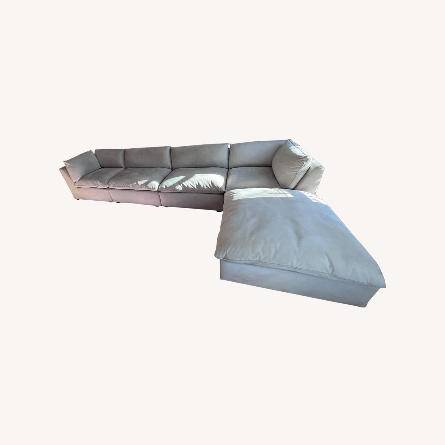 Leather Restoration Hardware Costera Sectional - AptDeco