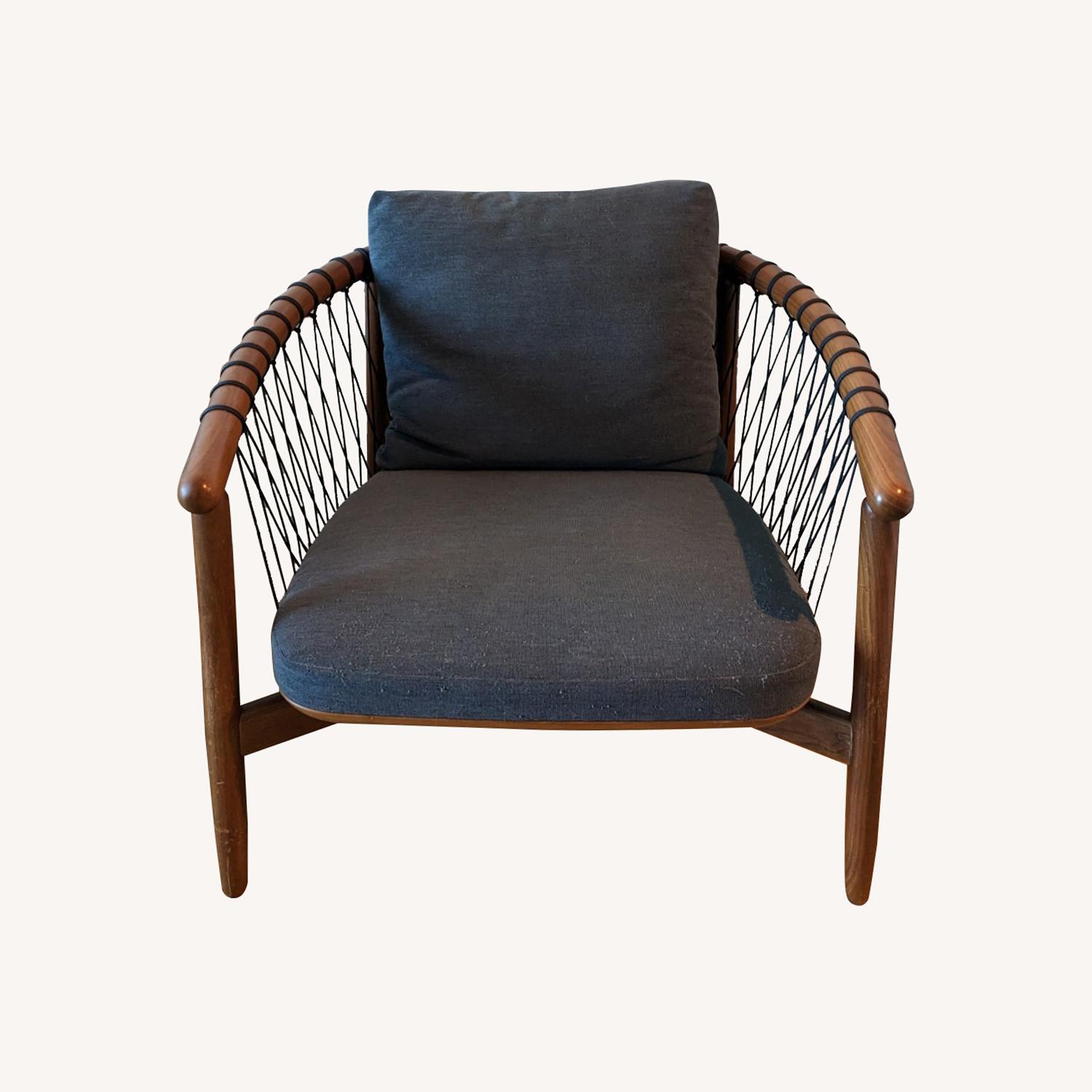 Herman Miller Crosshatch Chair in Walnut - AptDeco