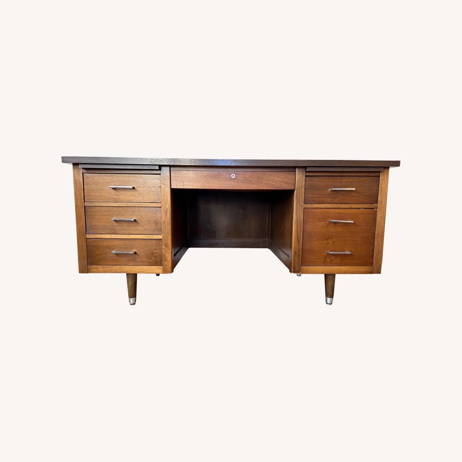 Vintage Mid-century Desk - AptDeco