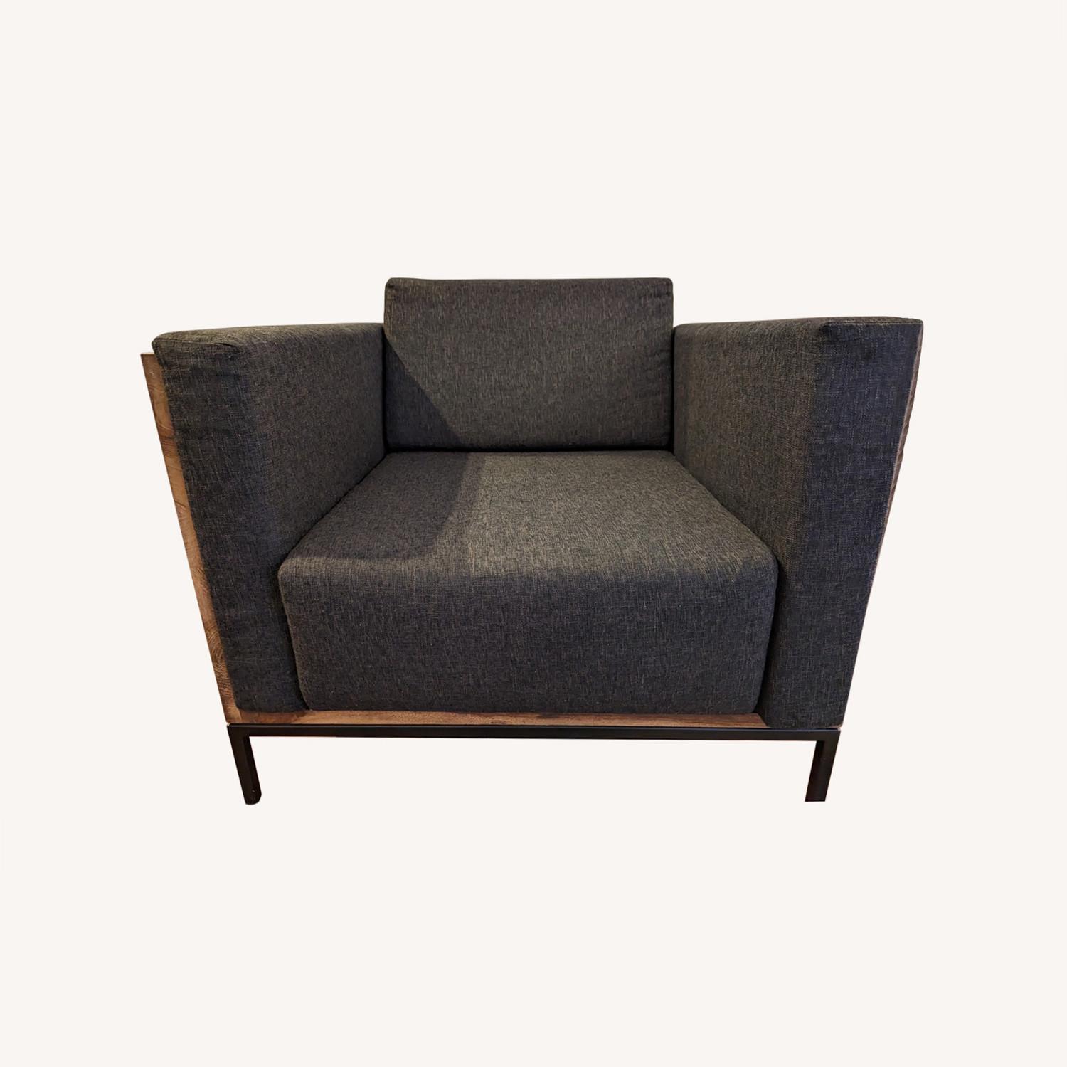 ABC Carpet and Home Teak Panel Chairs - AptDeco