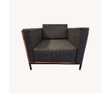 ABC Carpet and Home Teak Panel Chairs - AptDeco