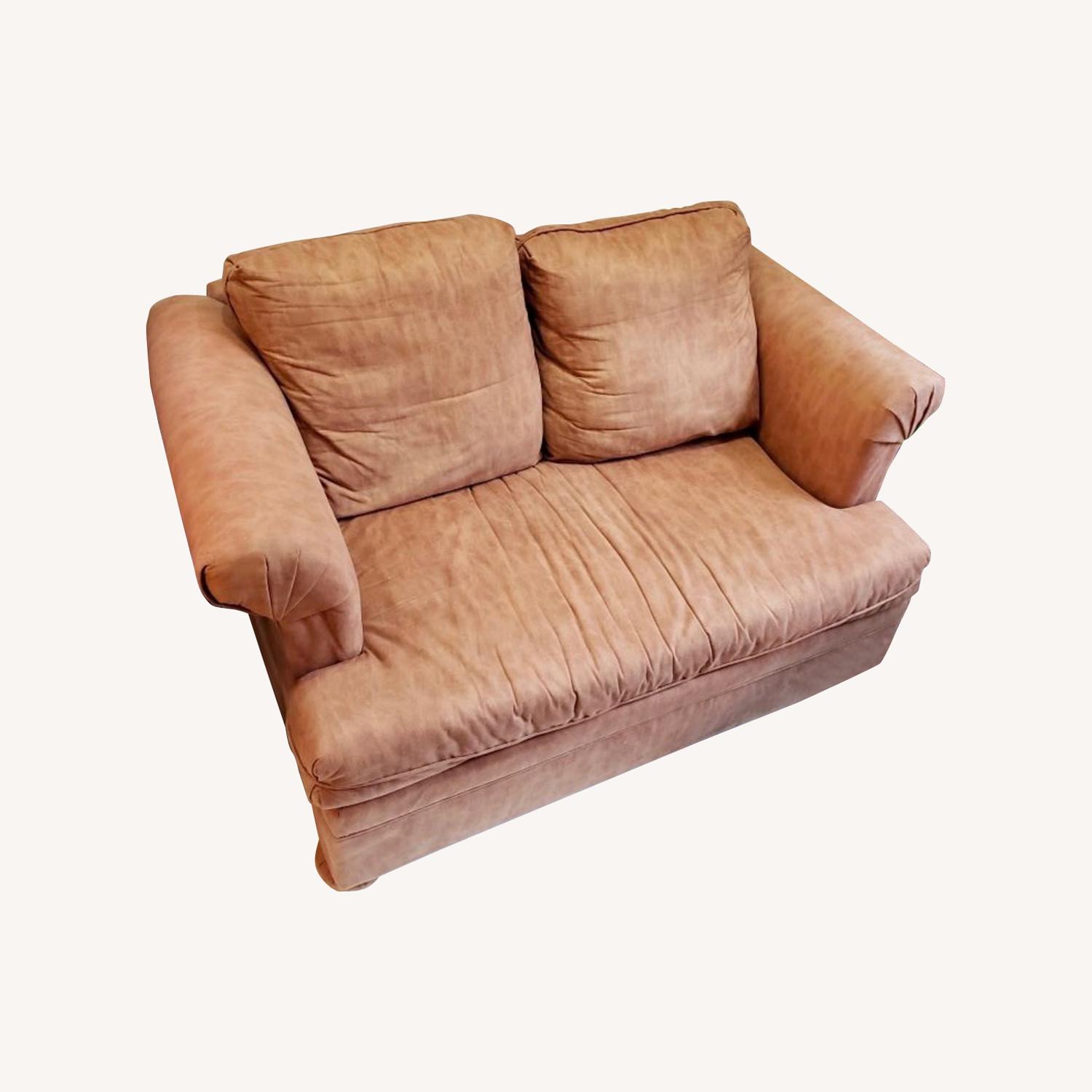 Lillian August Comfortable Sleeper Loveseat - AptDeco