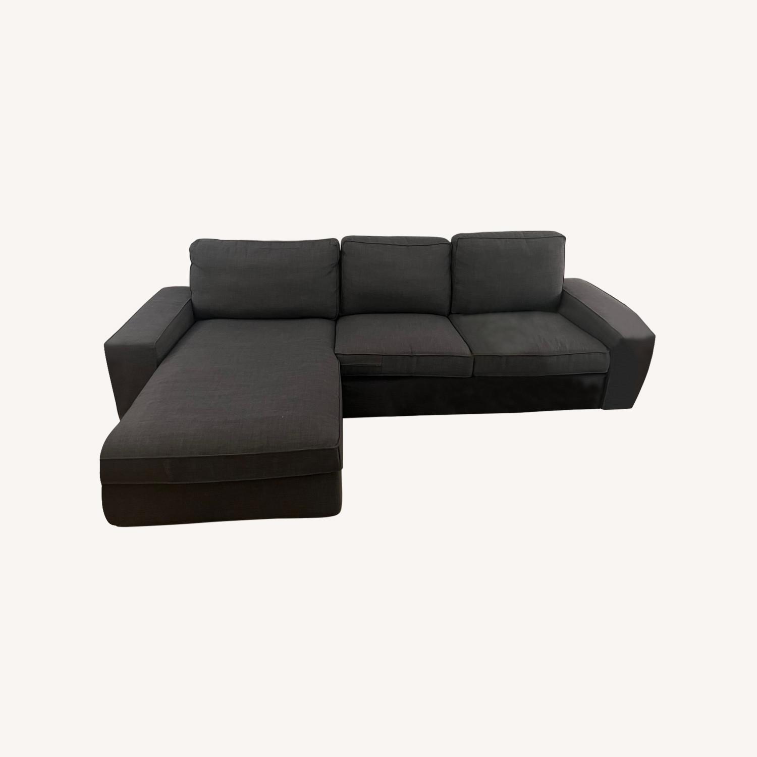 IKEA KIVIK Sofa with Chaise - AptDeco