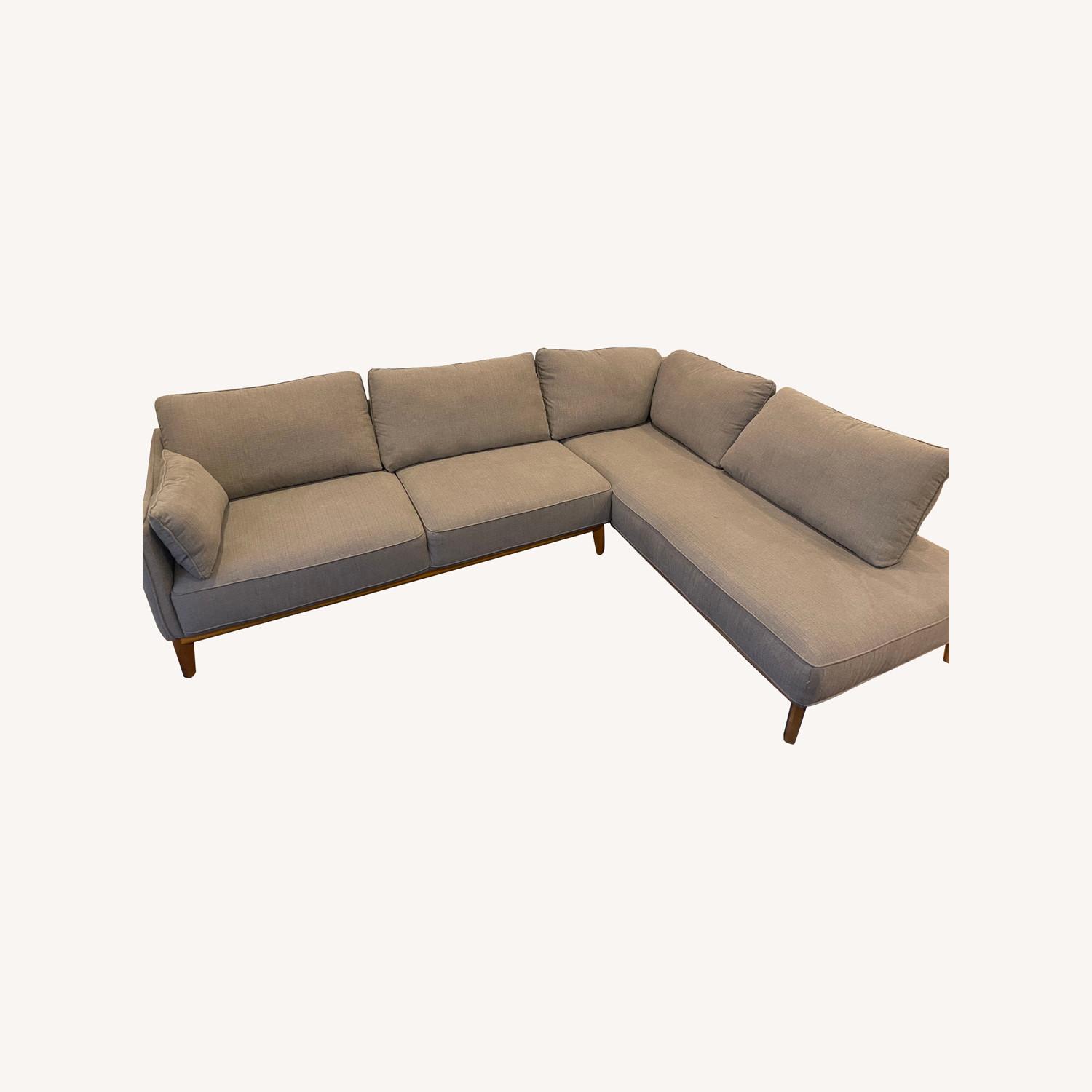 Jollene 113 2 Pc Fabric Sectional