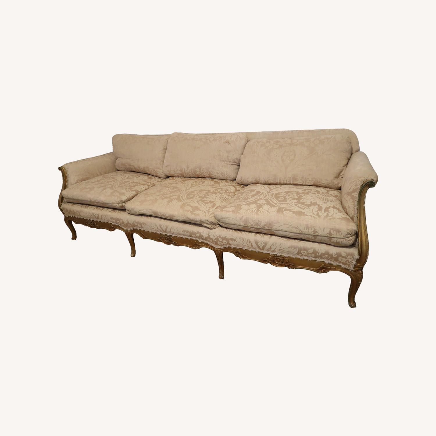 Shabby Chic Down Filled Sofa - AptDeco