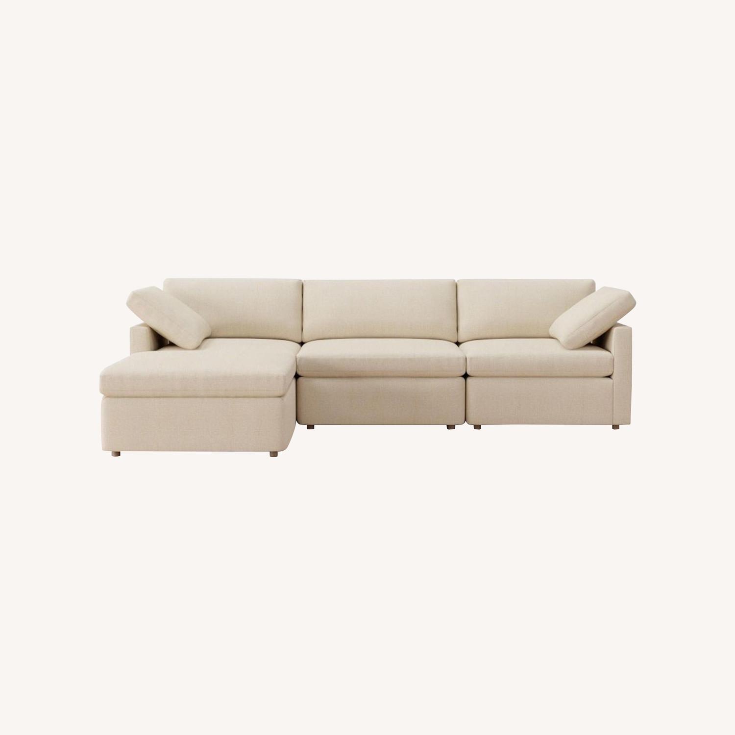 Pottery Barn Dream Square Arm Modular Sectional - AptDeco