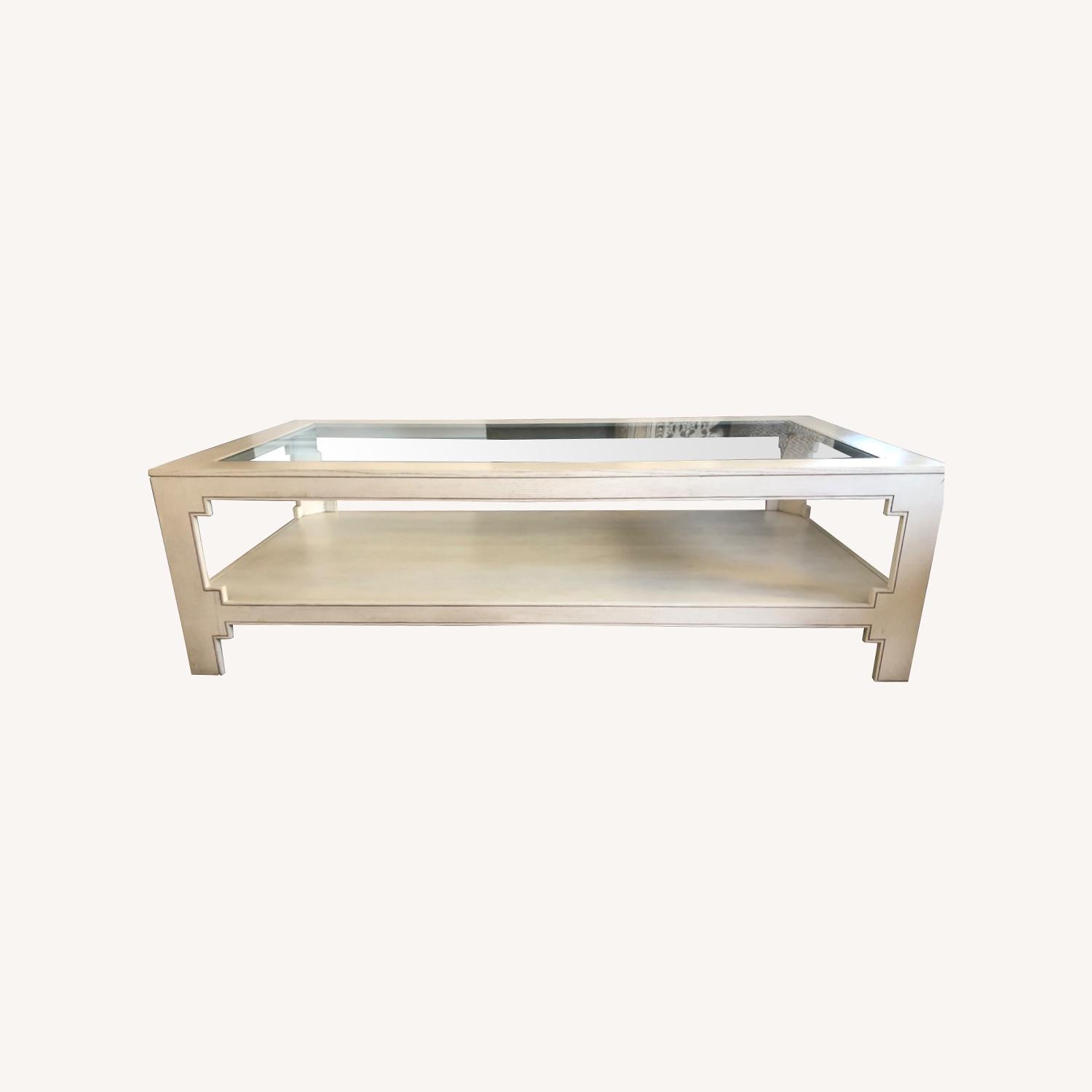 Sherrill Furniture Seth Cocktail Coffee Table - AptDeco