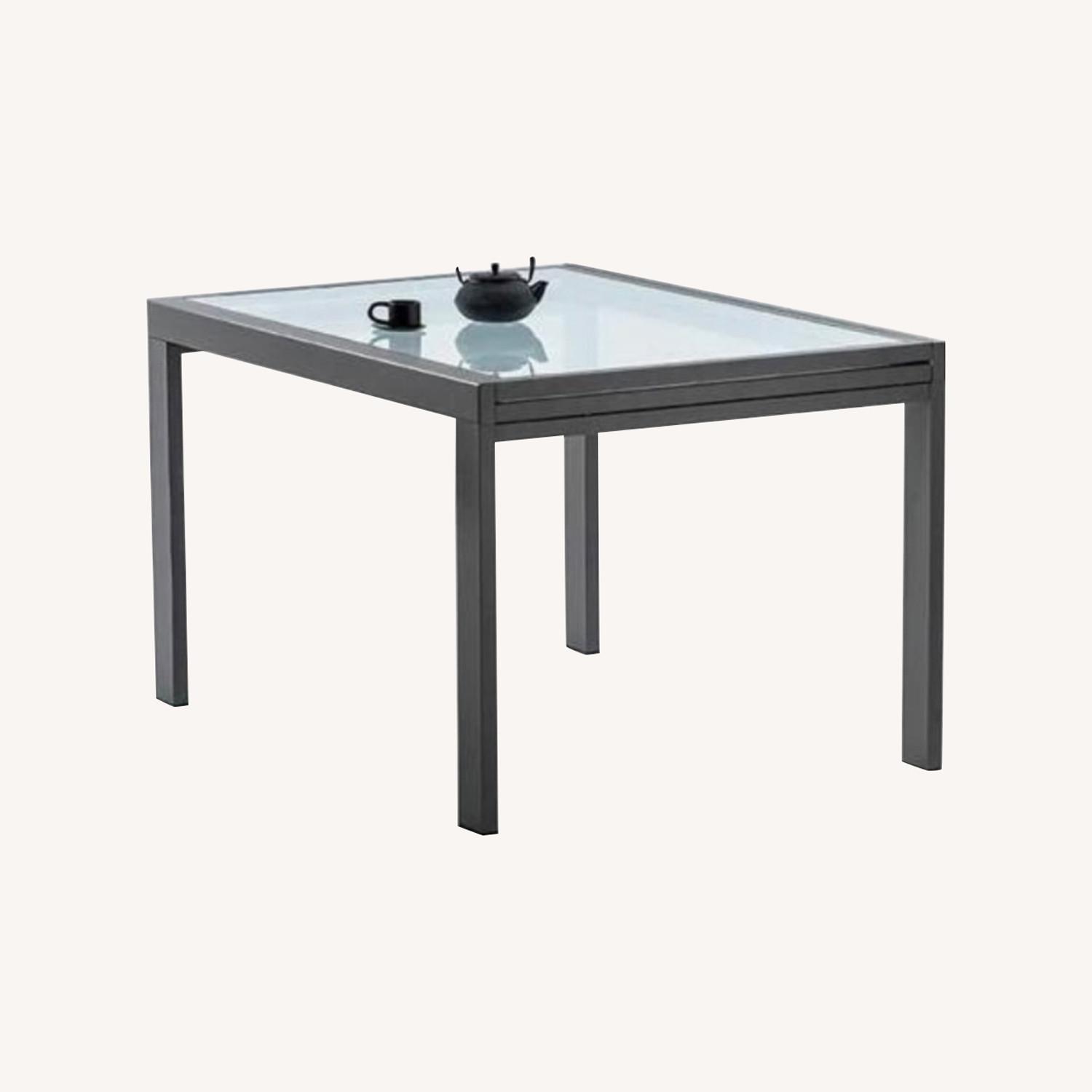 Jensen Lewis Sky Extension Dining Table - AptDeco