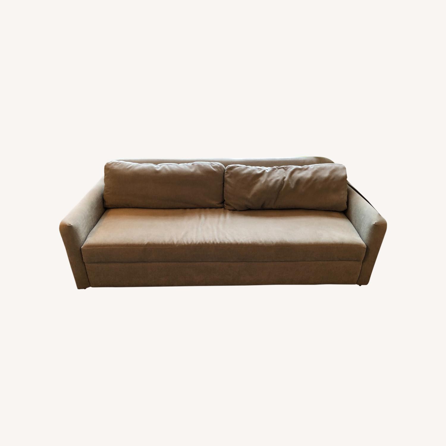 West Elm Mid-Century Modern Sleeper Sofa - AptDeco