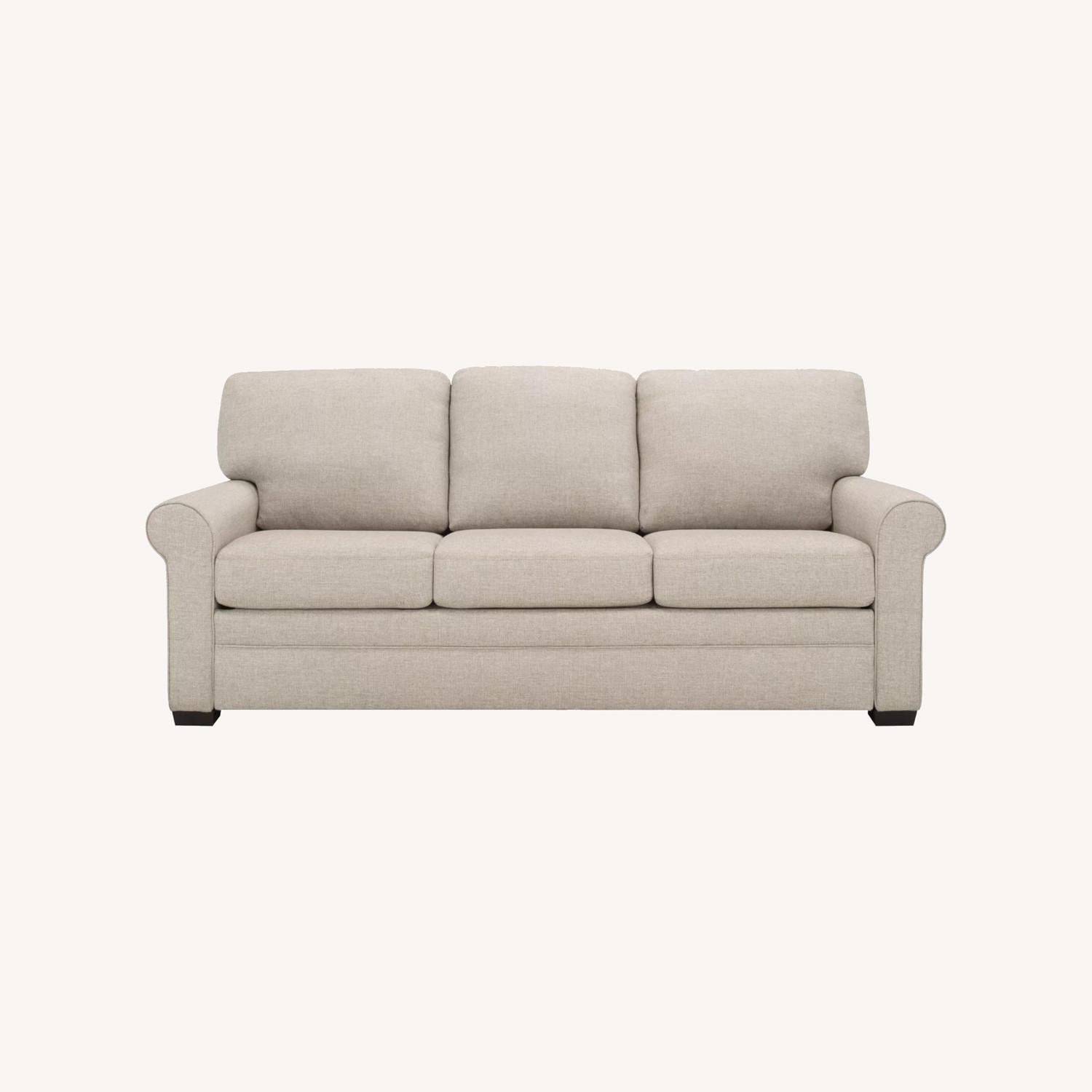 Raymour & Flanigan Queen Plus Sleeper Sofa - AptDeco