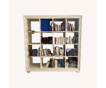 Pottery Barn Large Cube Bookcase - AptDeco