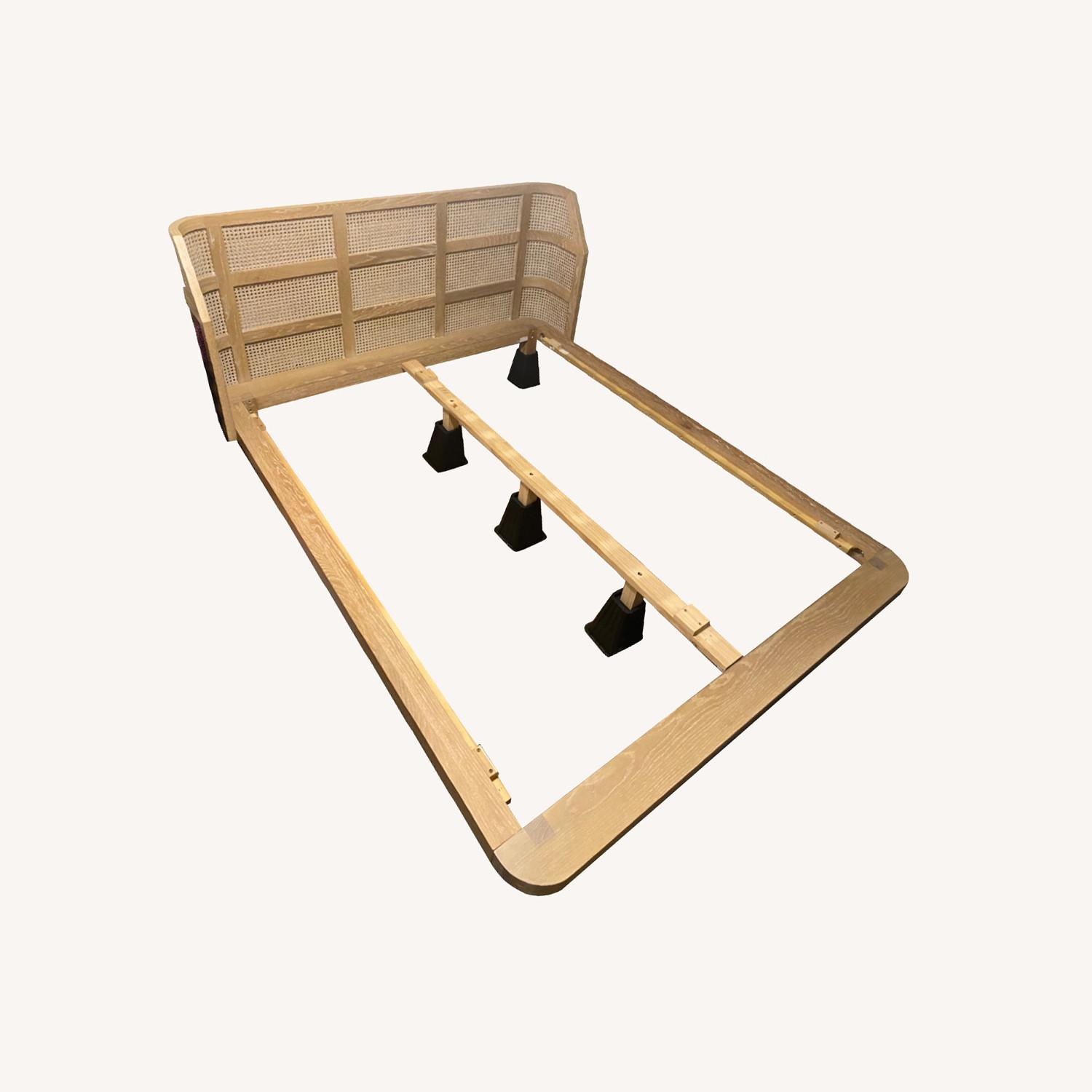 CB2 Supra Queen Solid Wood Bed - AptDeco