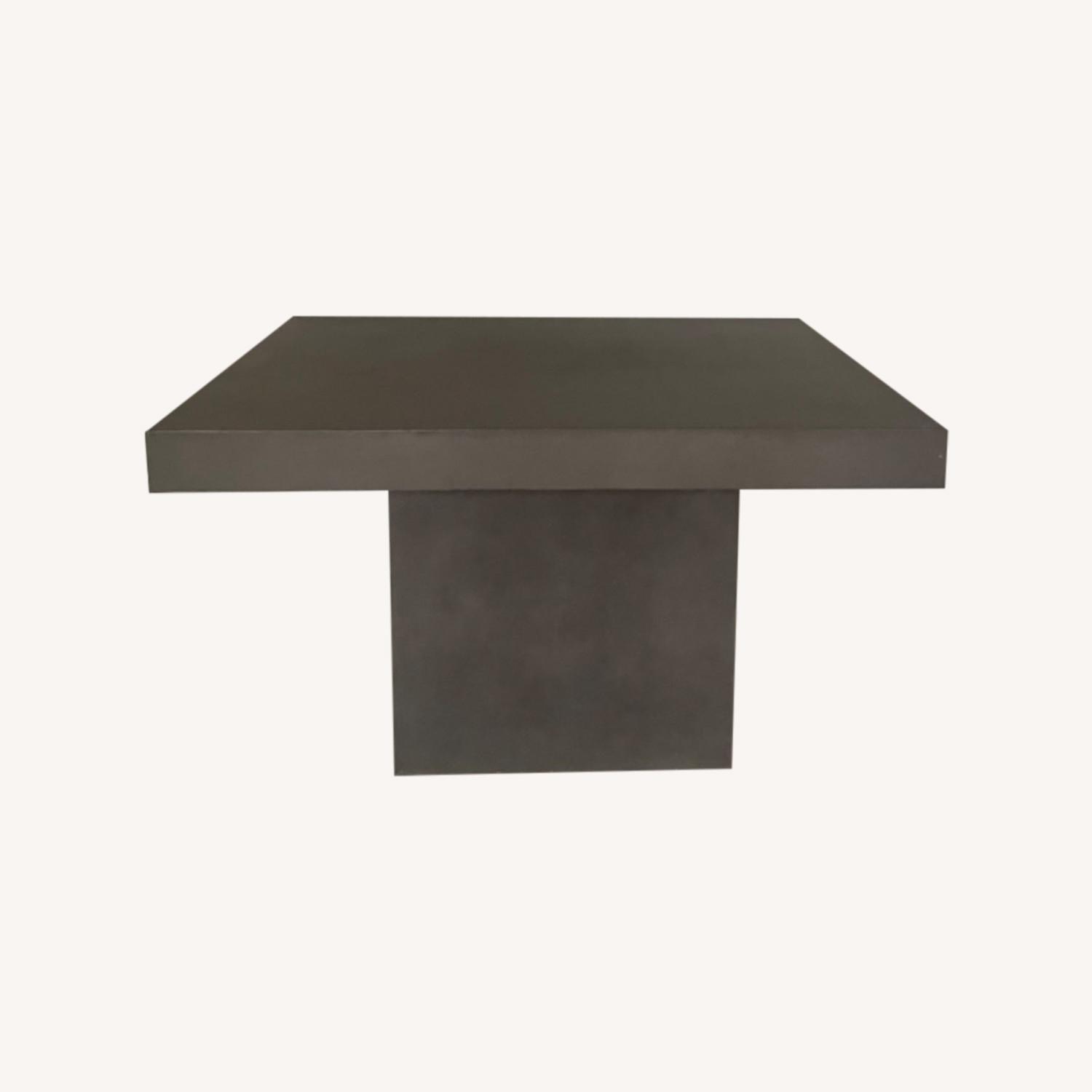 CB2 Cement Dining Table - AptDeco