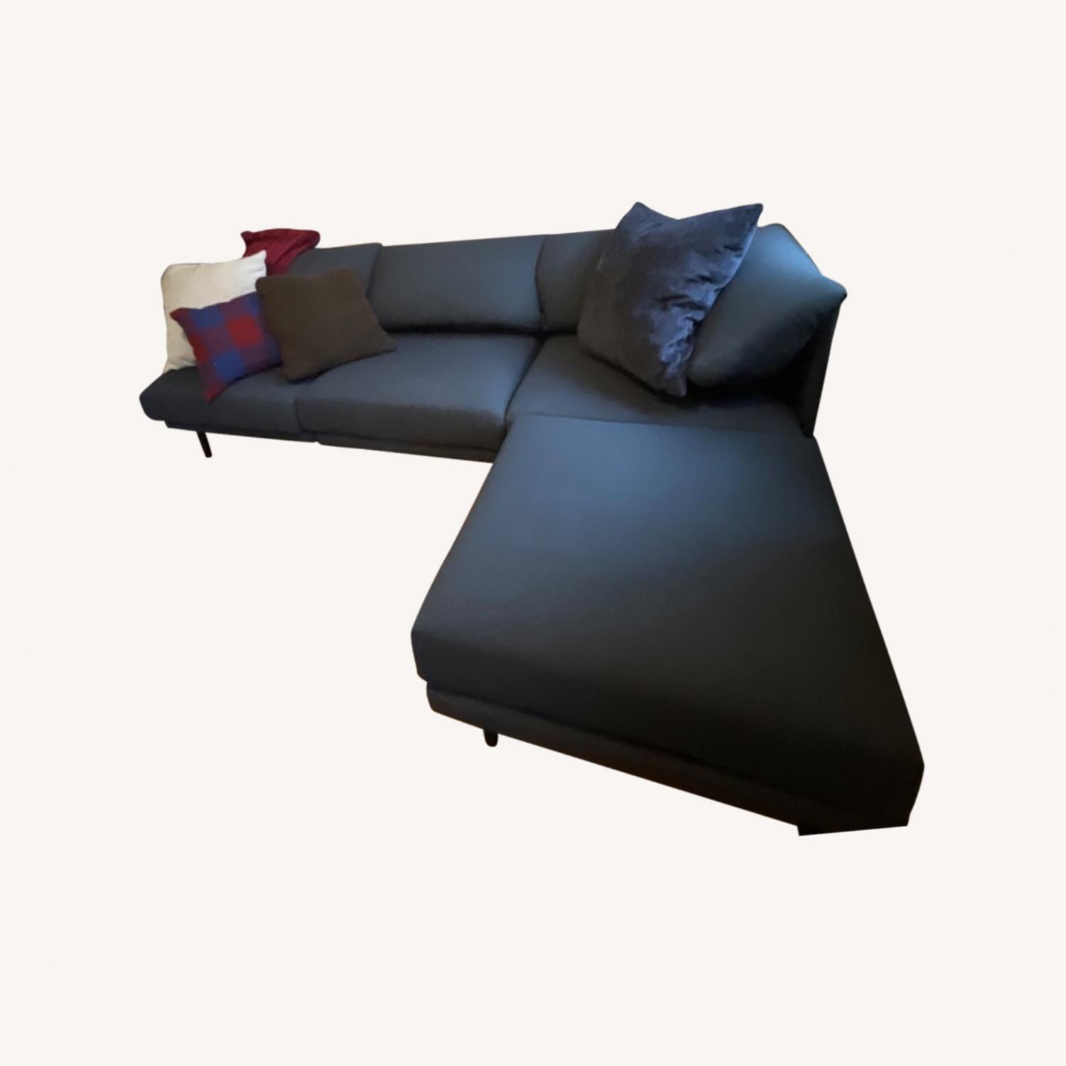 Burrow Range 4-piece open Sectional Lounger - AptDeco