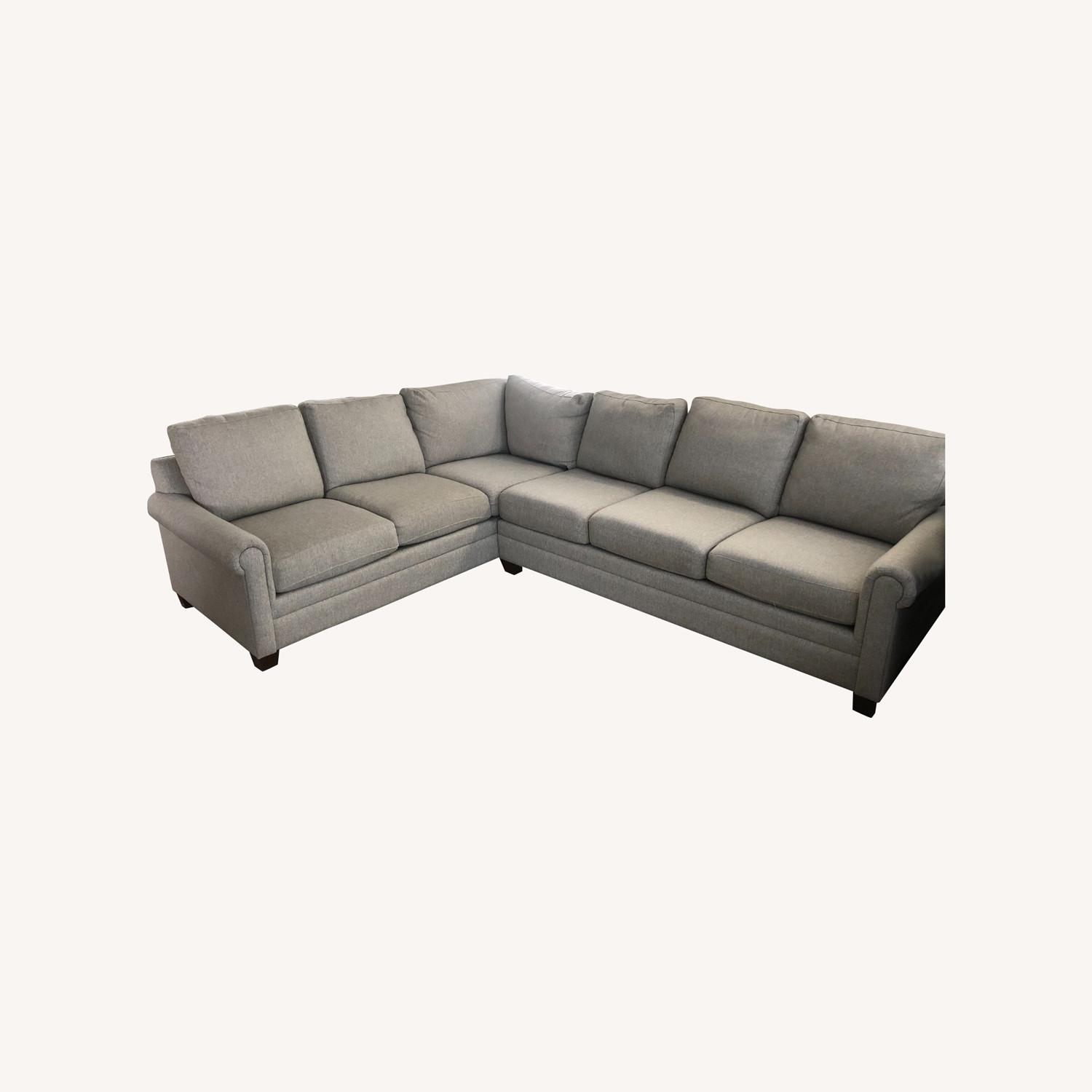 Bassett Custom Sectional - AptDeco