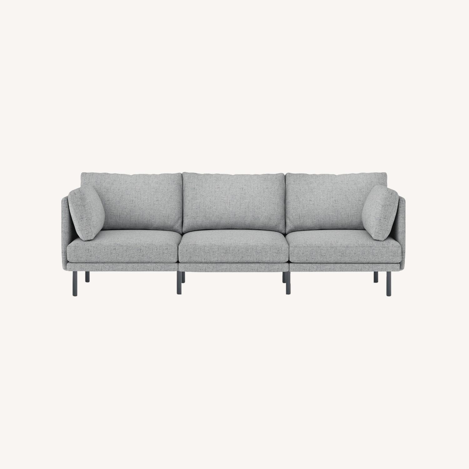 Burrow The Field 3-Piece Sofa in Fog - AptDeco