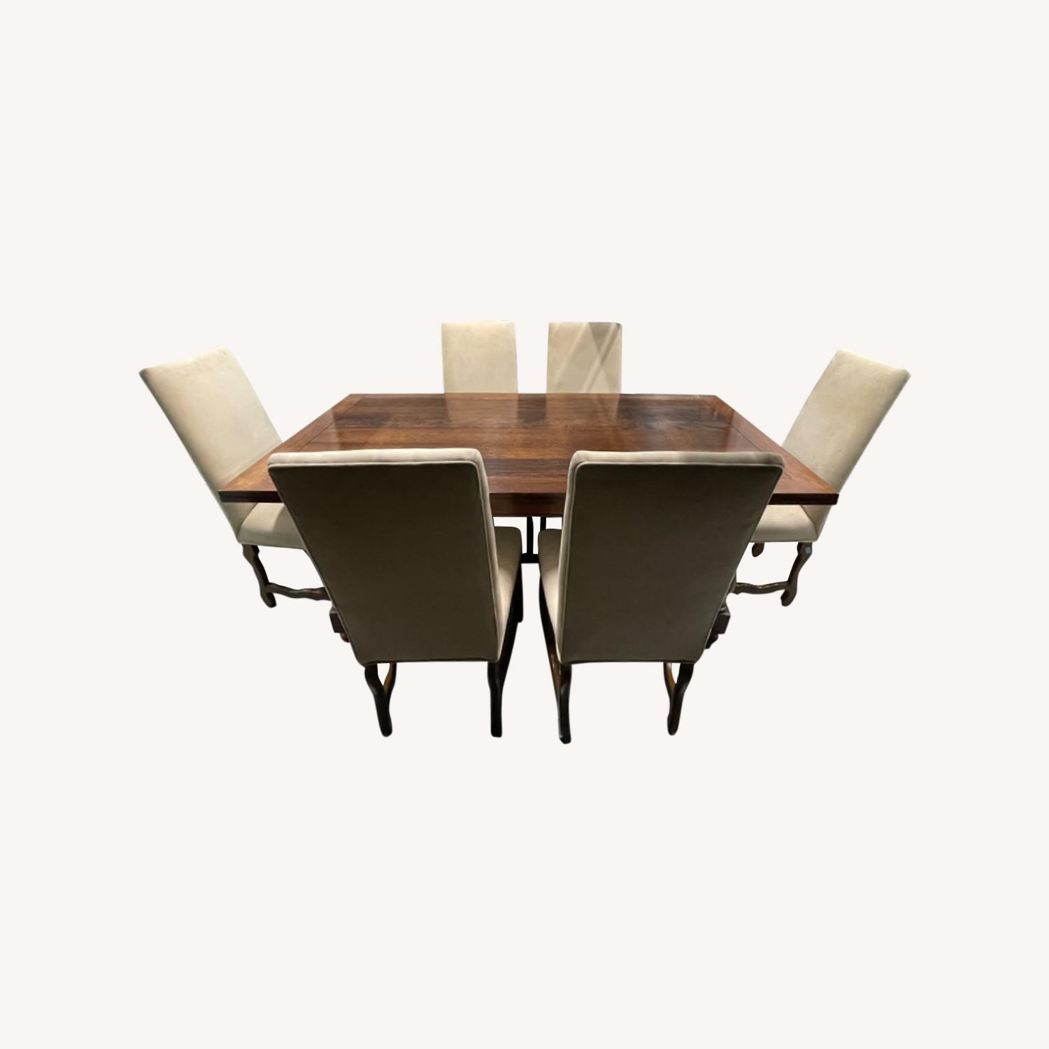 Baker Furniture Extendable 9 - Piece Dining Set - AptDeco