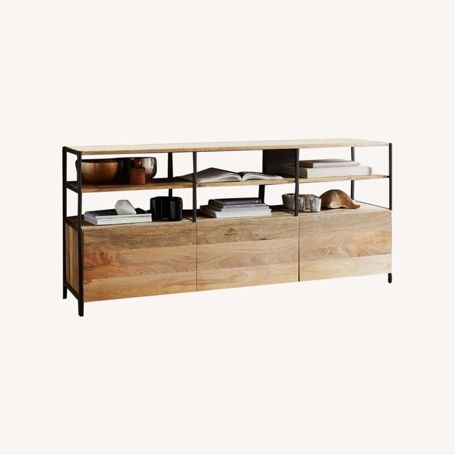 West Elm Industrial Modular Media Console 67" - AptDeco
