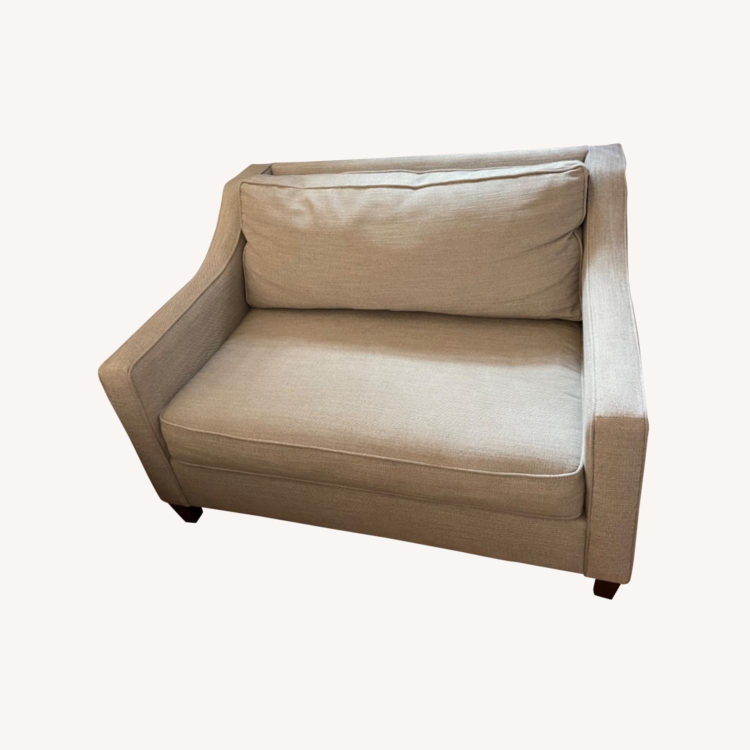 West Elm Chair and a Half Sleeper - AptDeco