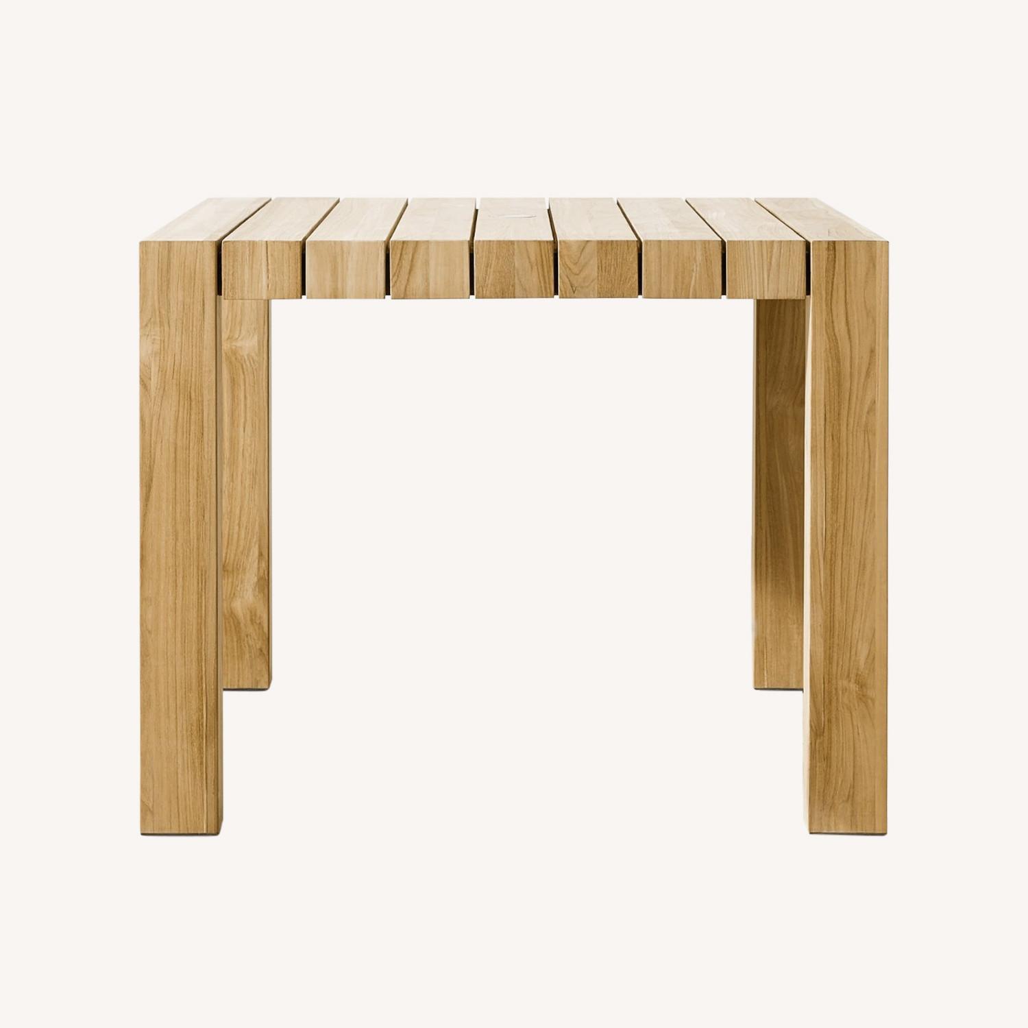 Williams Sonoma Larnaca Teak 38' Square Table - AptDeco