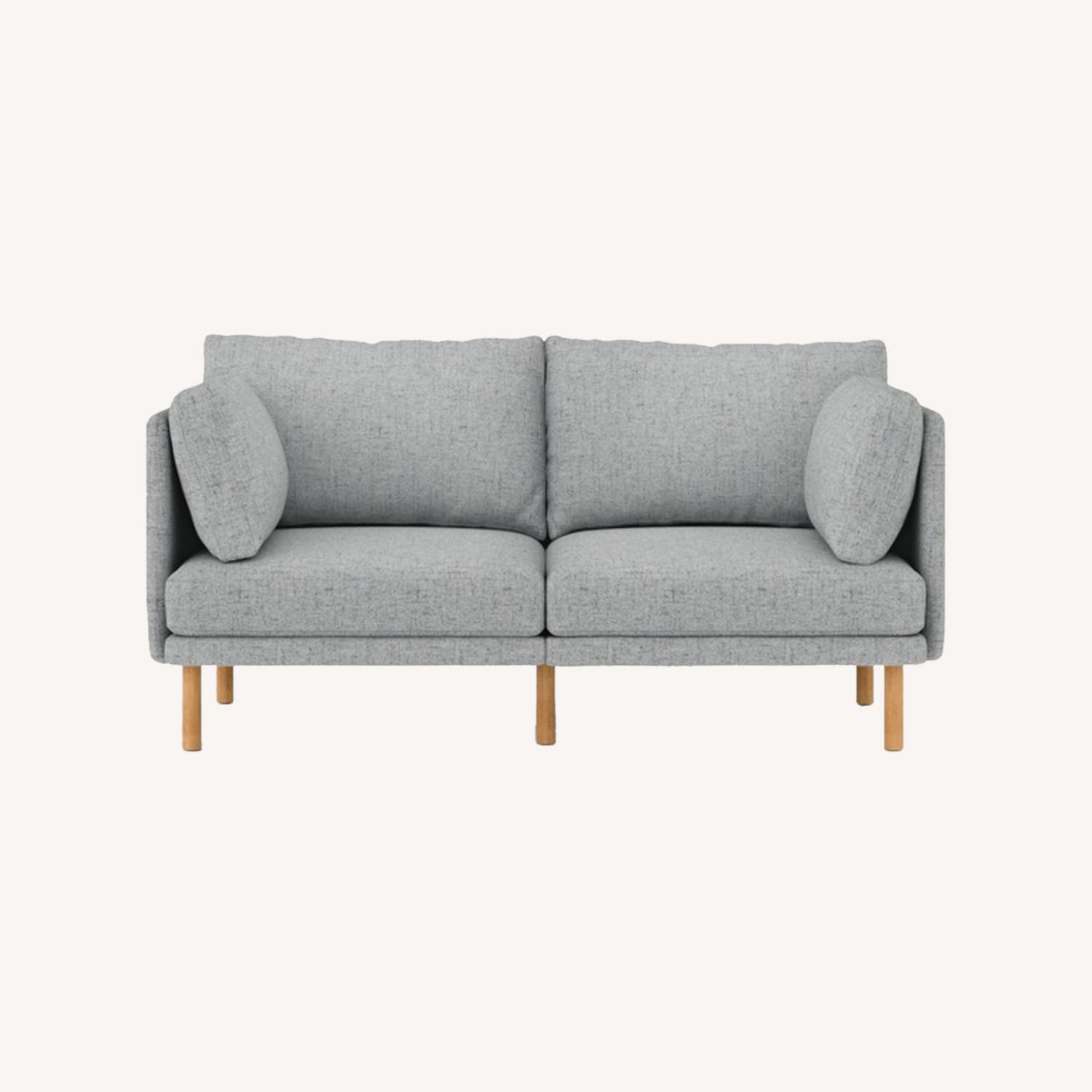 Burrow Field 2 Piece Sofa in Fog - AptDeco