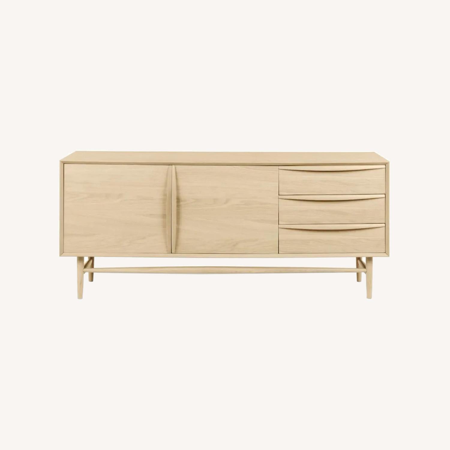 Article Lenya White Oak Sideboard - AptDeco