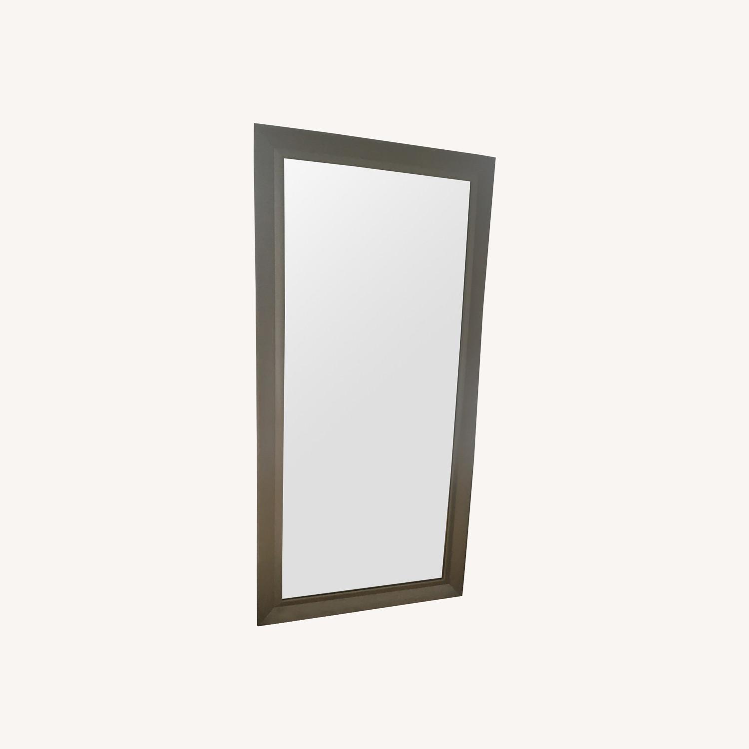 Framed Bevel Full Length Leaner Mirror - AptDeco