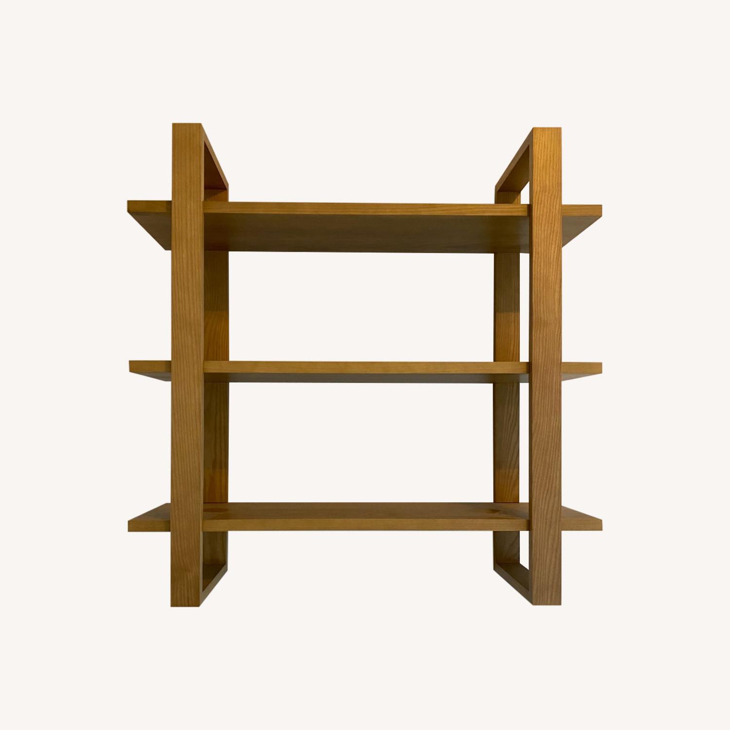 Burrow Index Wall Shelf - Oak - AptDeco