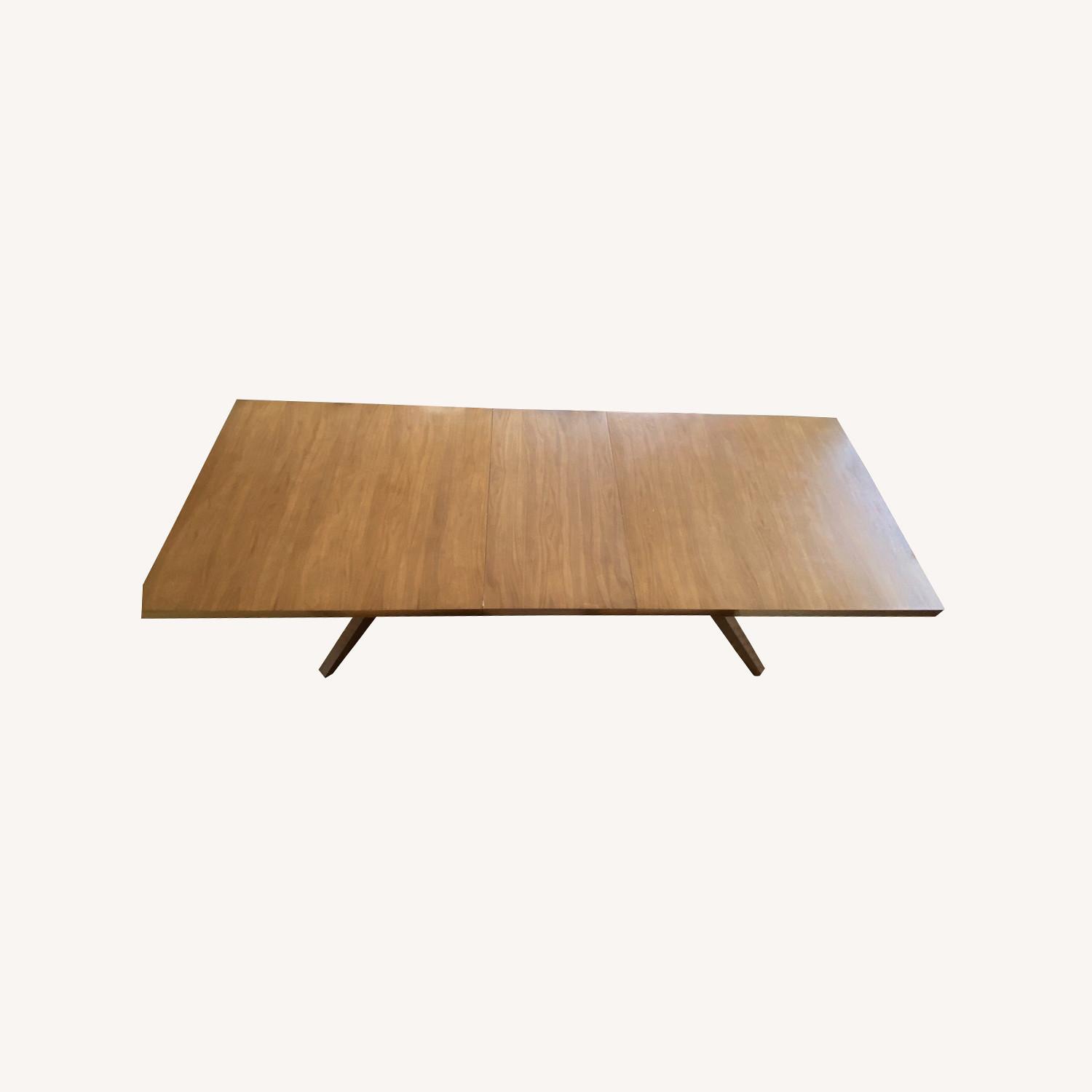 Design Within Reach Walnut Cross Extension Table - AptDeco