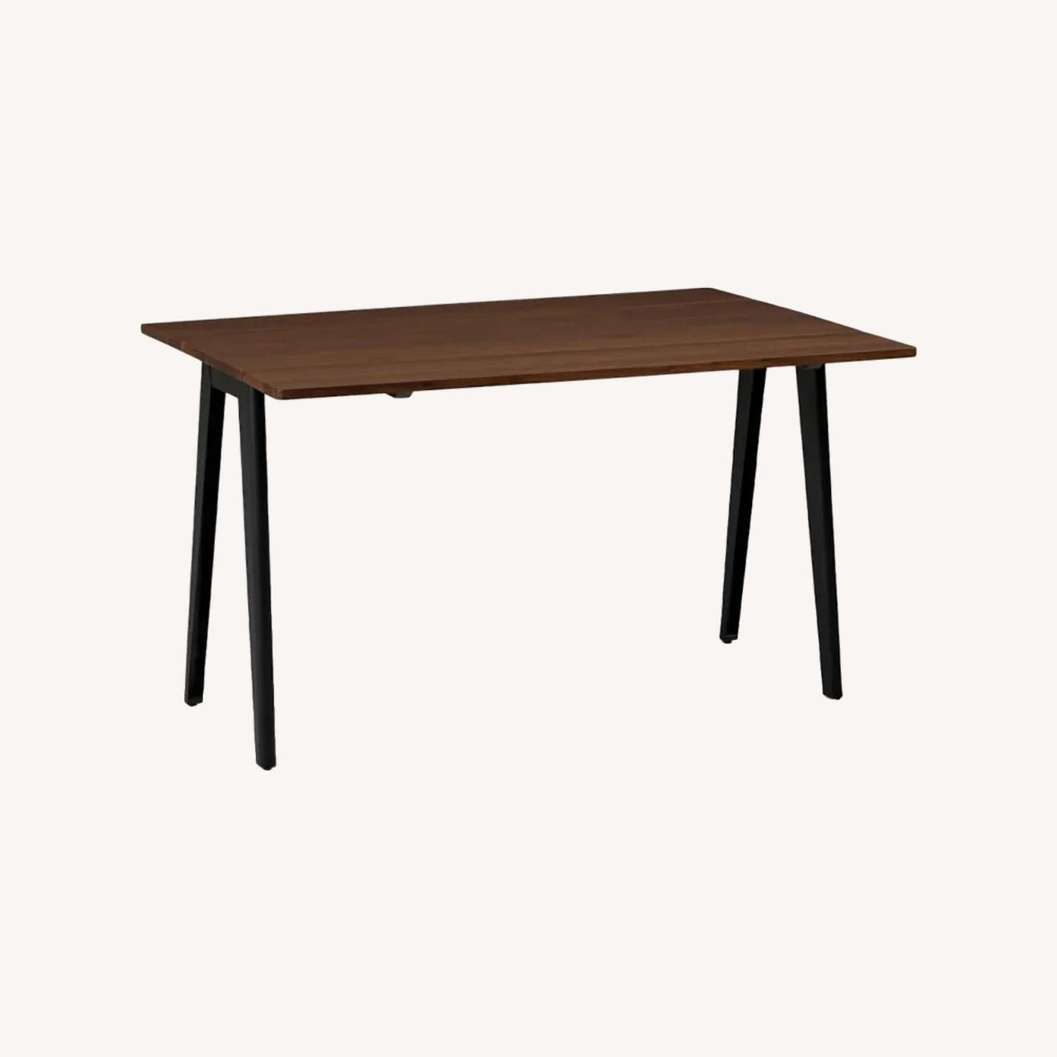 Article Venti Walnut Drop Leaf Dining Table - AptDeco