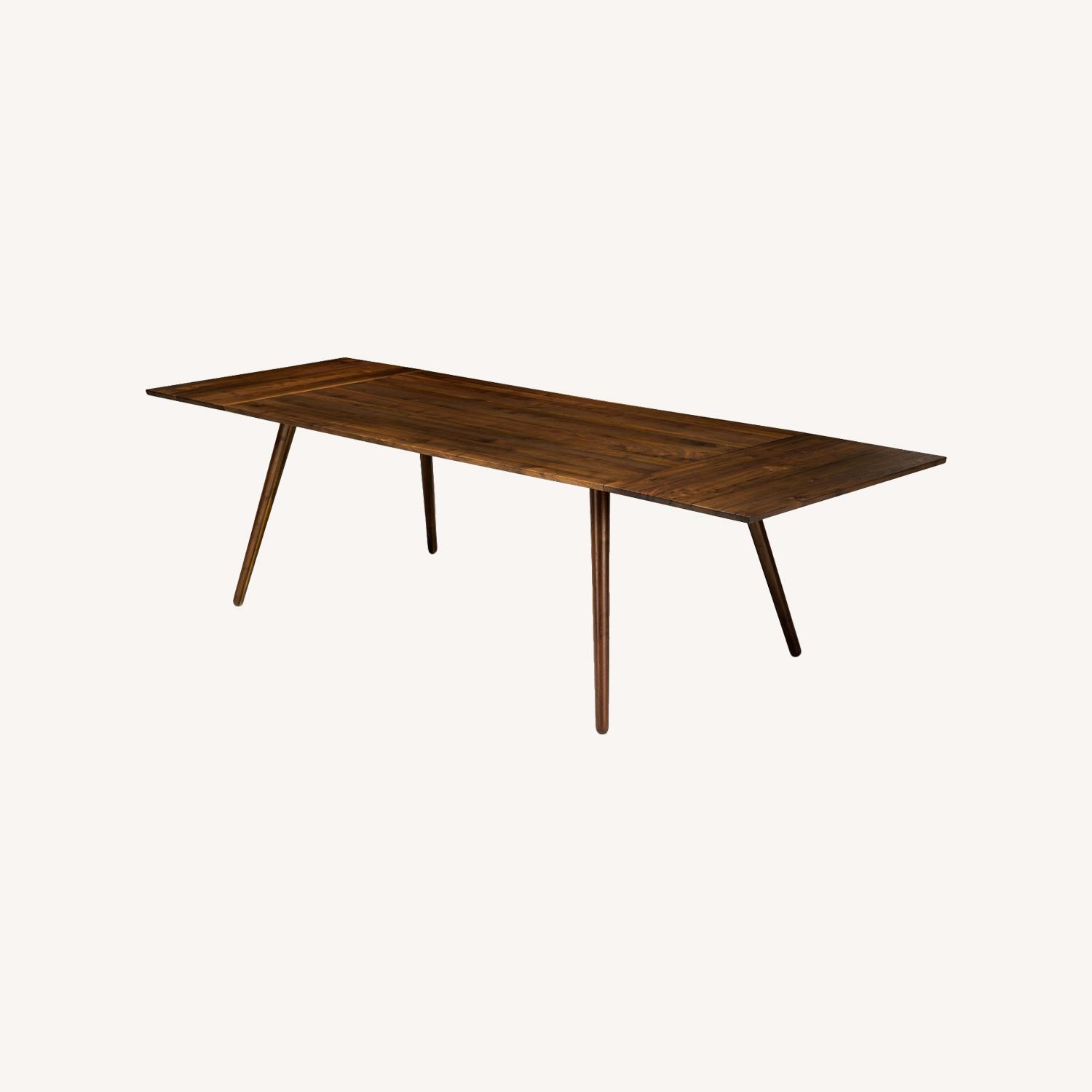 Article Venti Walnut Dining Table, Extendable - AptDeco