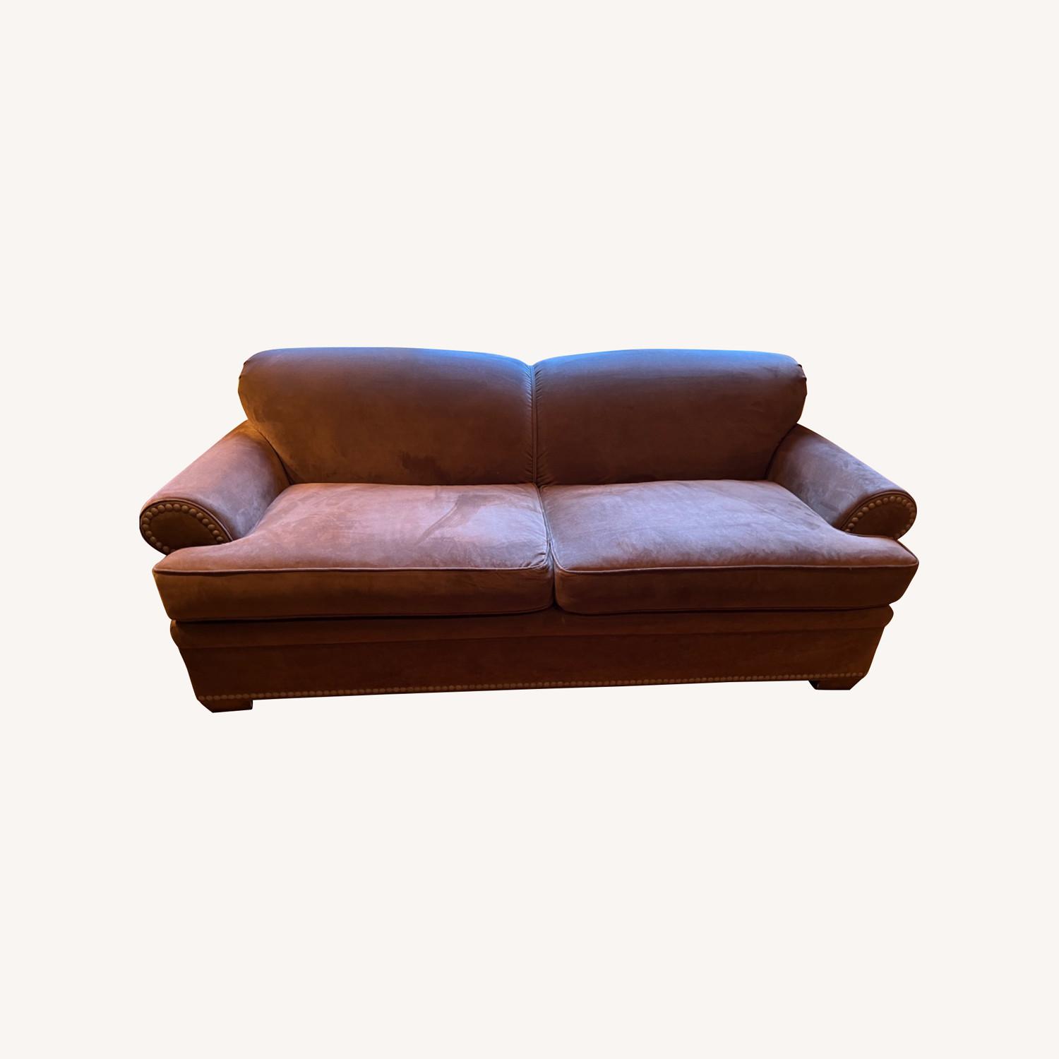 Broyhill Furniture Brown Sofa Bed - AptDeco