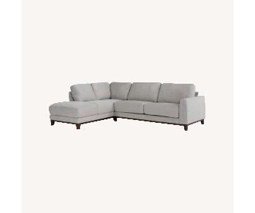 Living Spaces Sectional - AptDeco