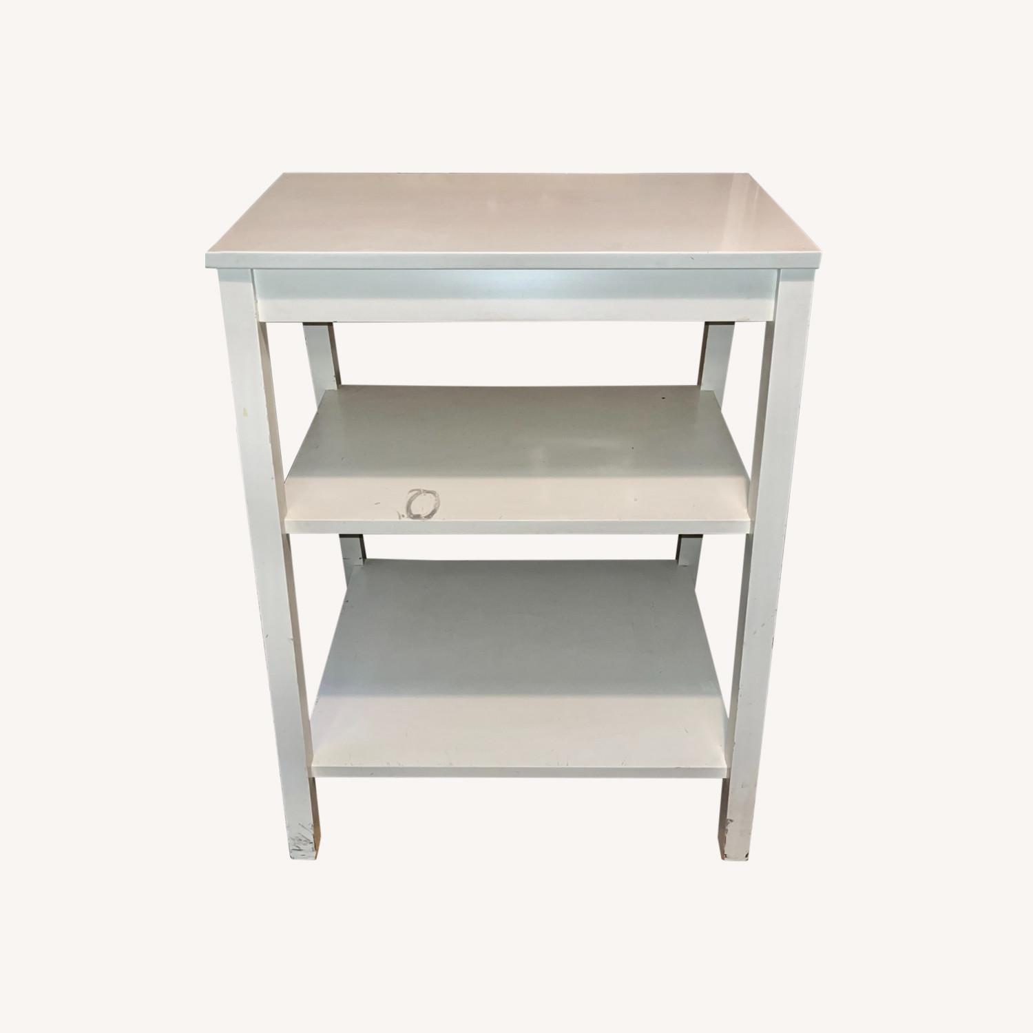 Pottery Barn Two-Shelf Modular Desk Component - AptDeco
