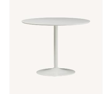 CB2 Odyssey White Dining Table - AptDeco